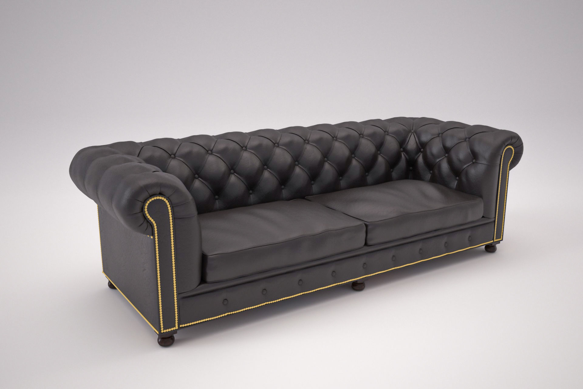 Classic Vintage Sofa 3D model | CGTrader