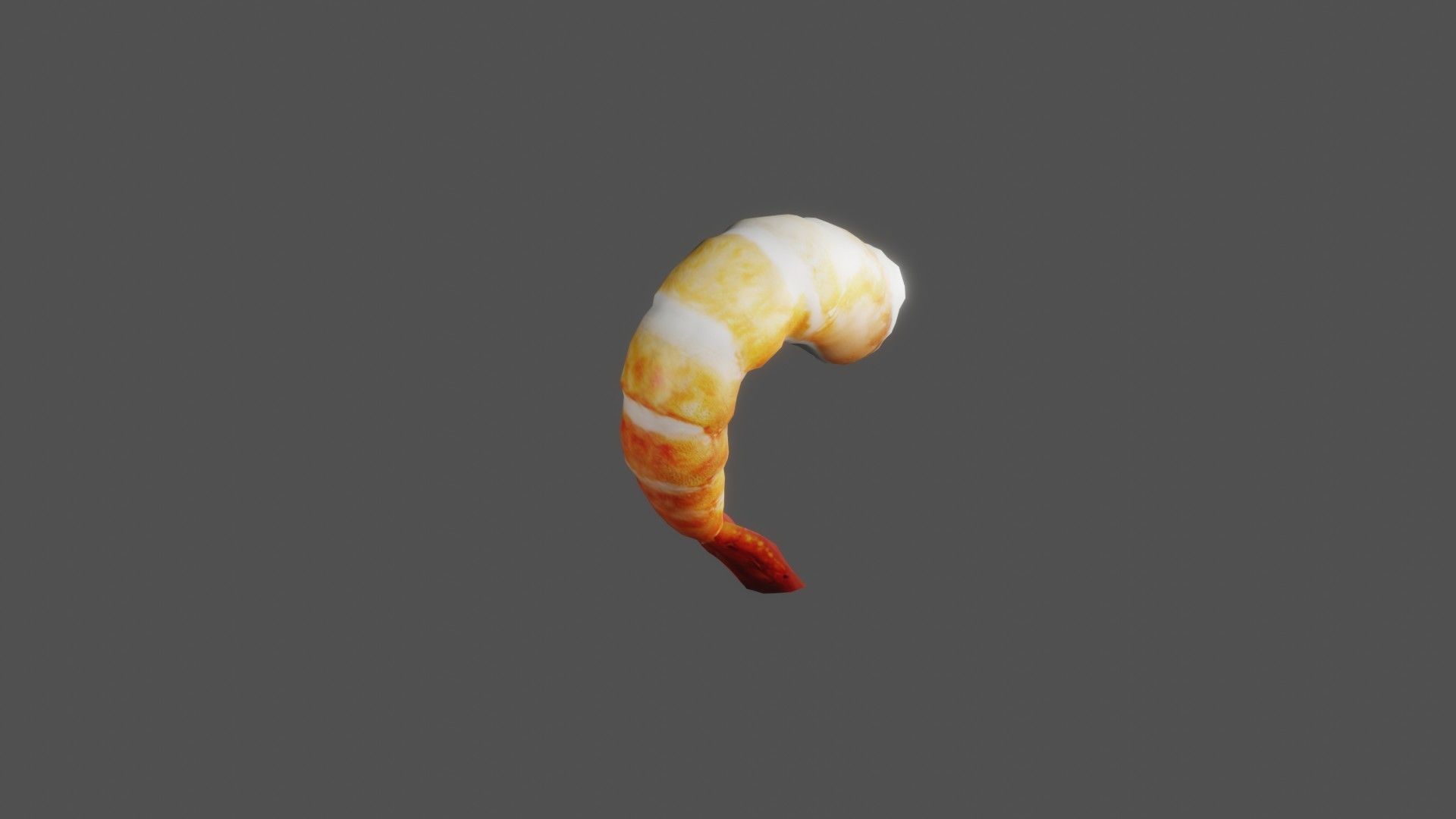 Cooked Shrimp free VR / AR / low-poly 3D model | CGTrader