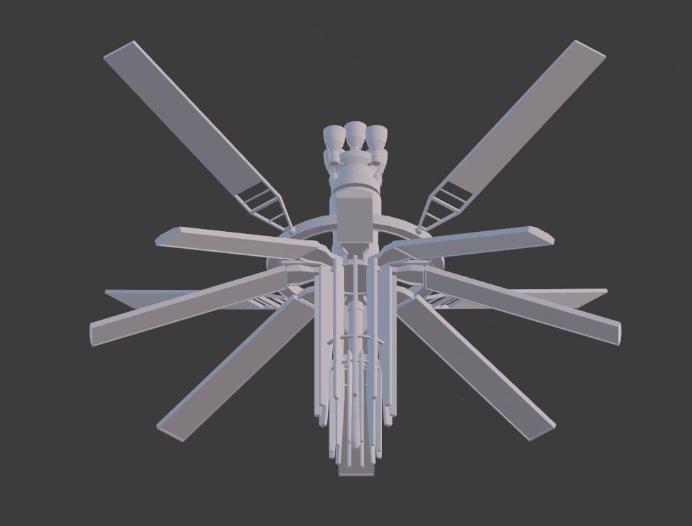 3D model Ion Cannon Beacon Satellite VR / AR / low-poly | CGTrader