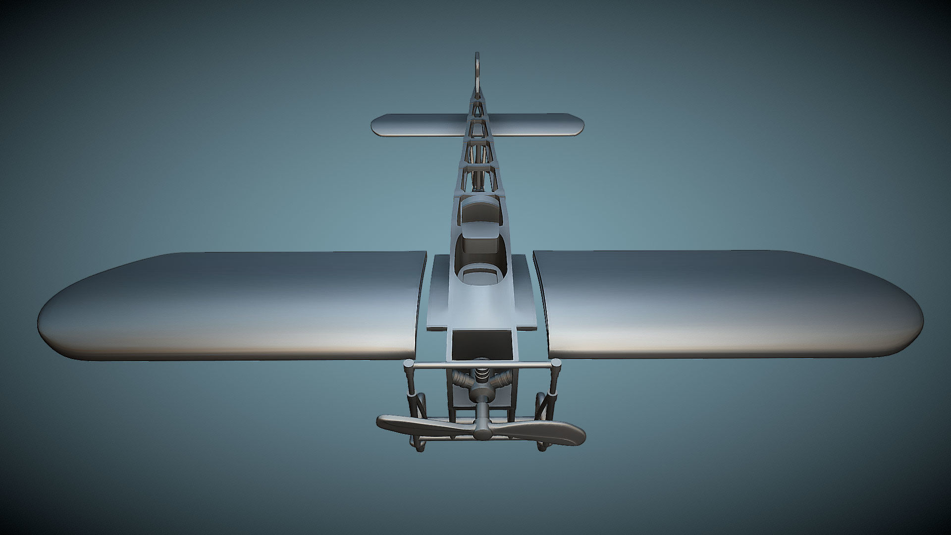 Bleriot XI - 3D Printable Model 3D model 3D printable | CGTrader