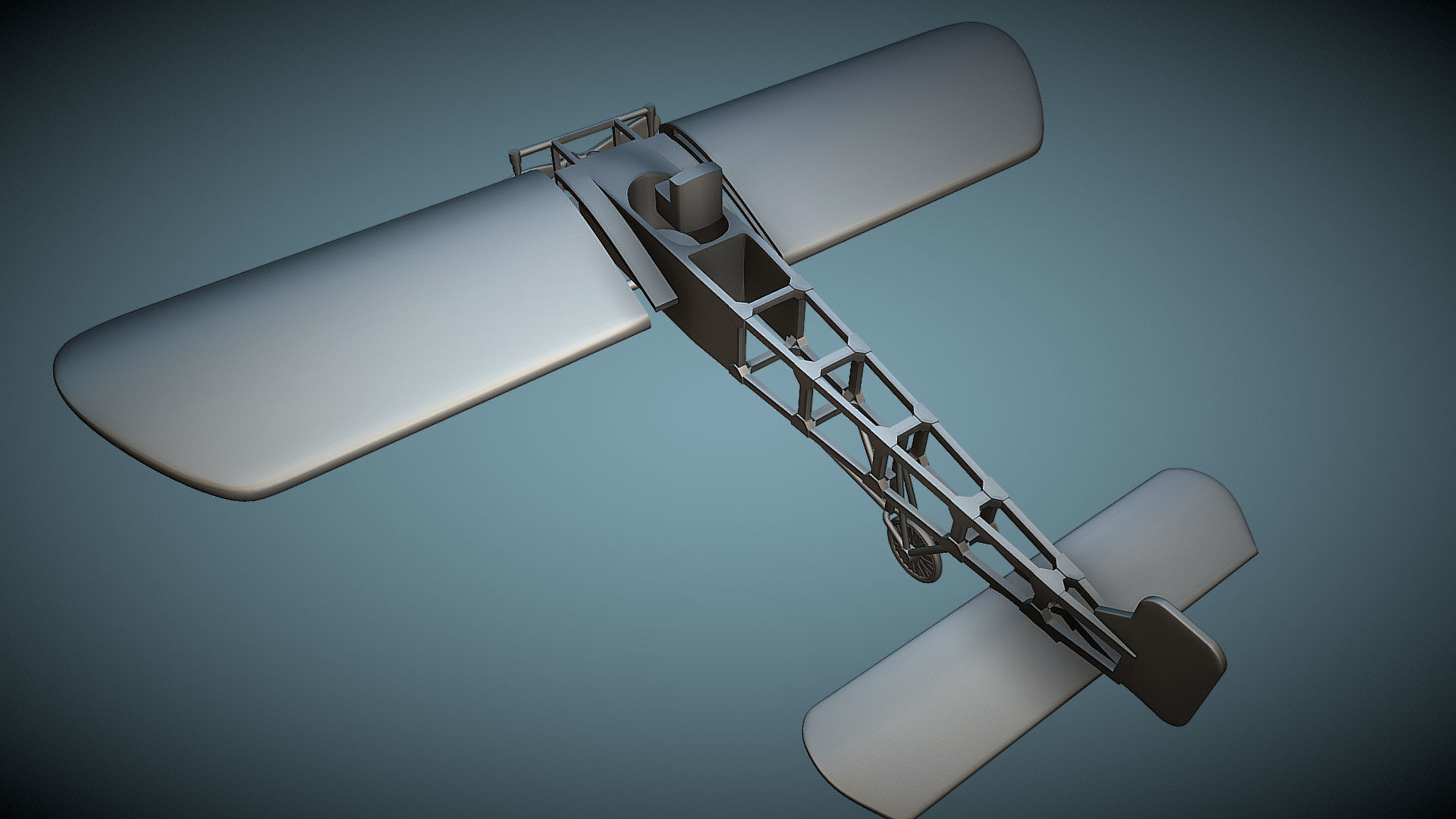 Bleriot XI - 3D Printable Model 3D model 3D printable | CGTrader