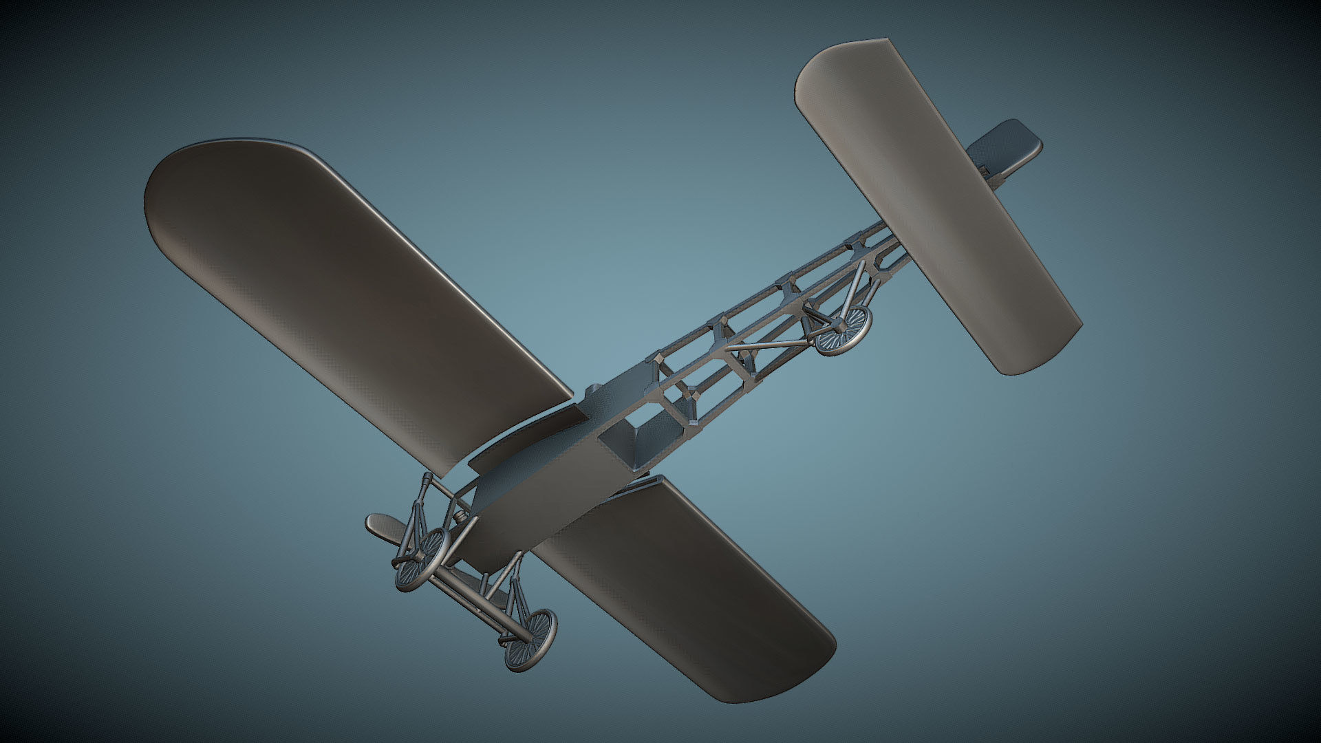 Bleriot XI - 3D Printable Model 3D model 3D printable | CGTrader