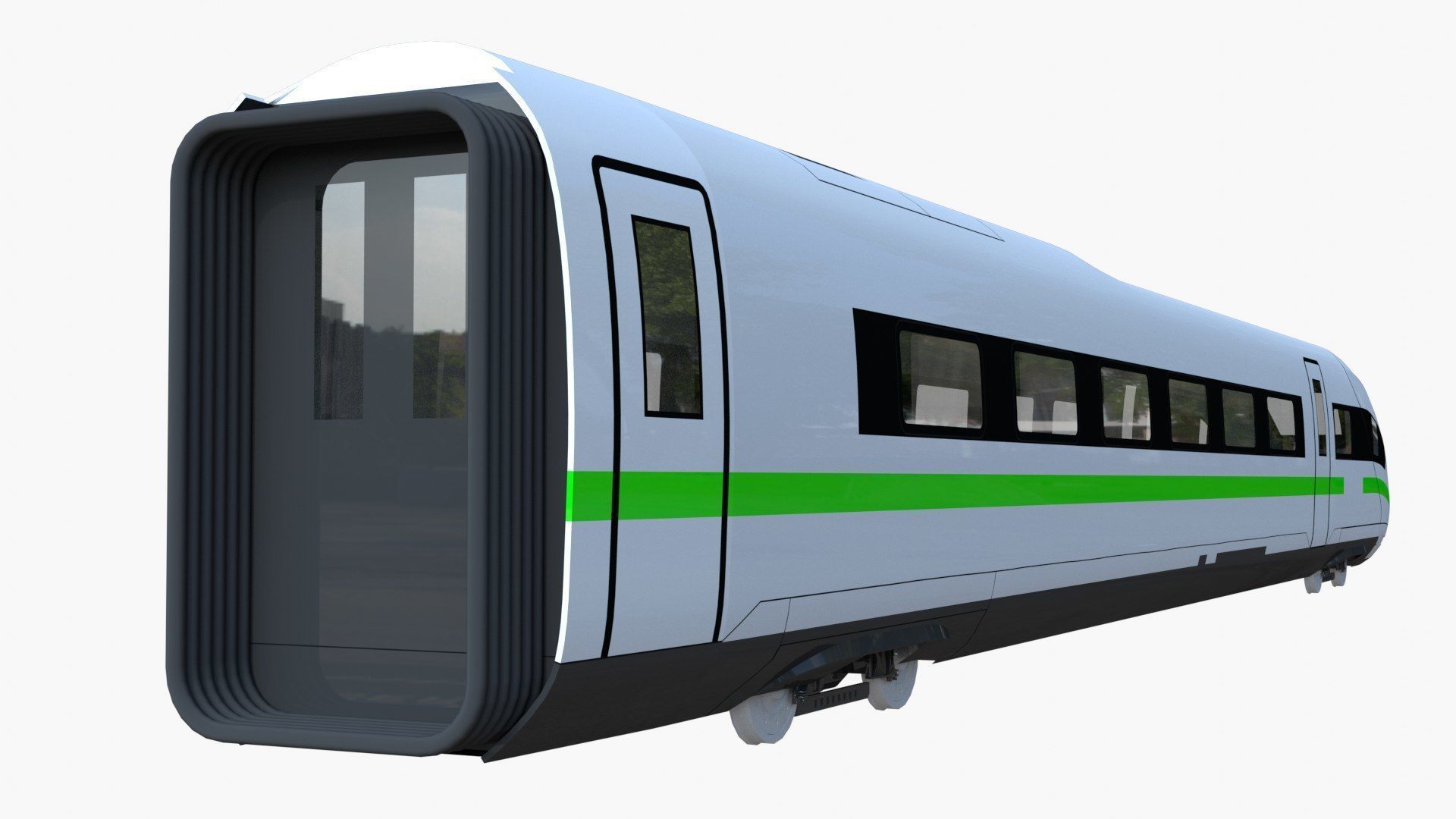 Siemens Vectrain and DB ICE coaches 3D Model Collection | CGTrader