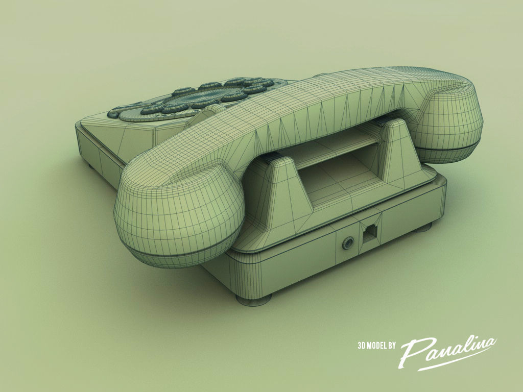 Panalina S63neo telephone 3D model | CGTrader