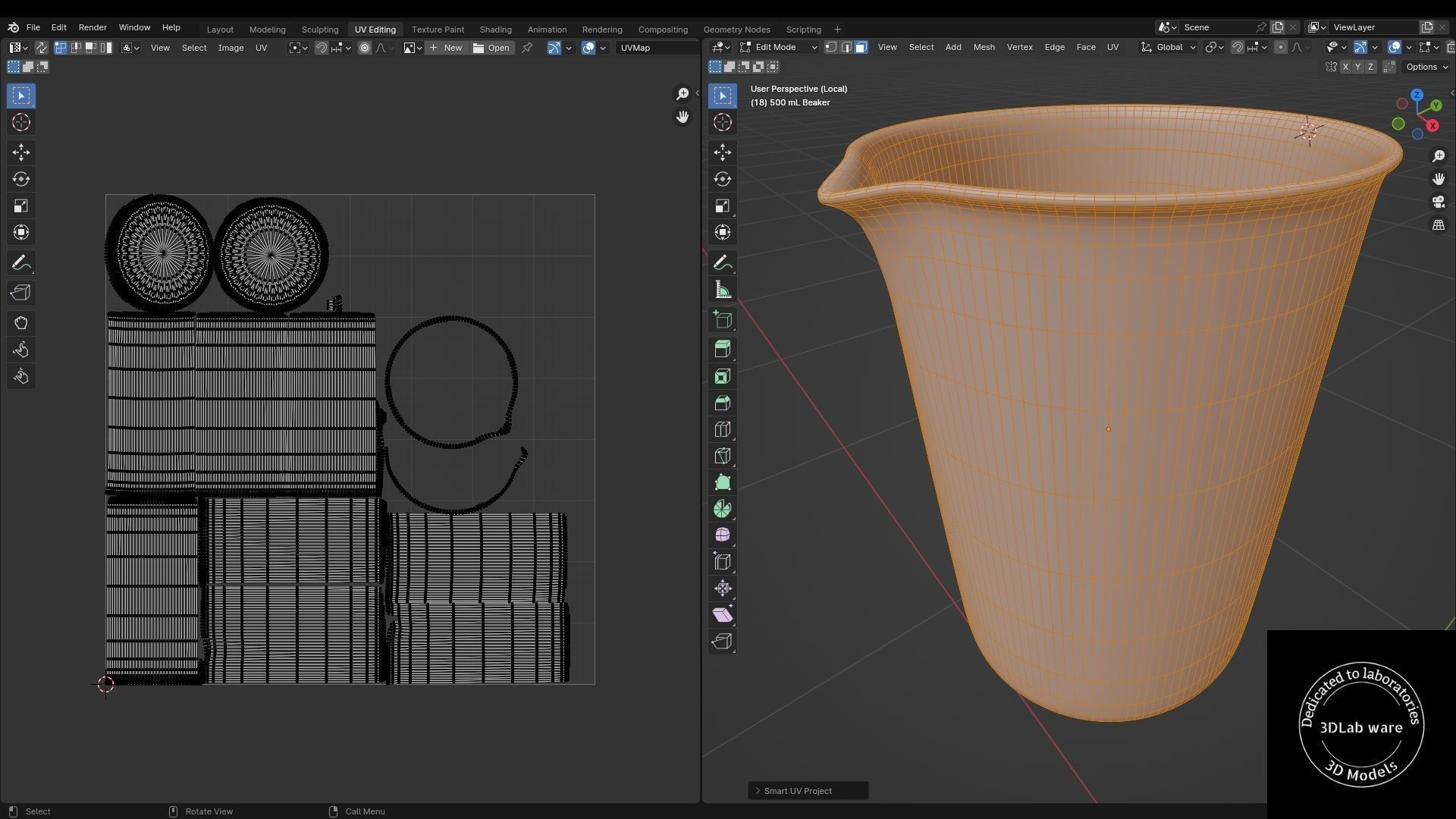 3D Laboratory Equipment Pack free 3D model | CGTrader