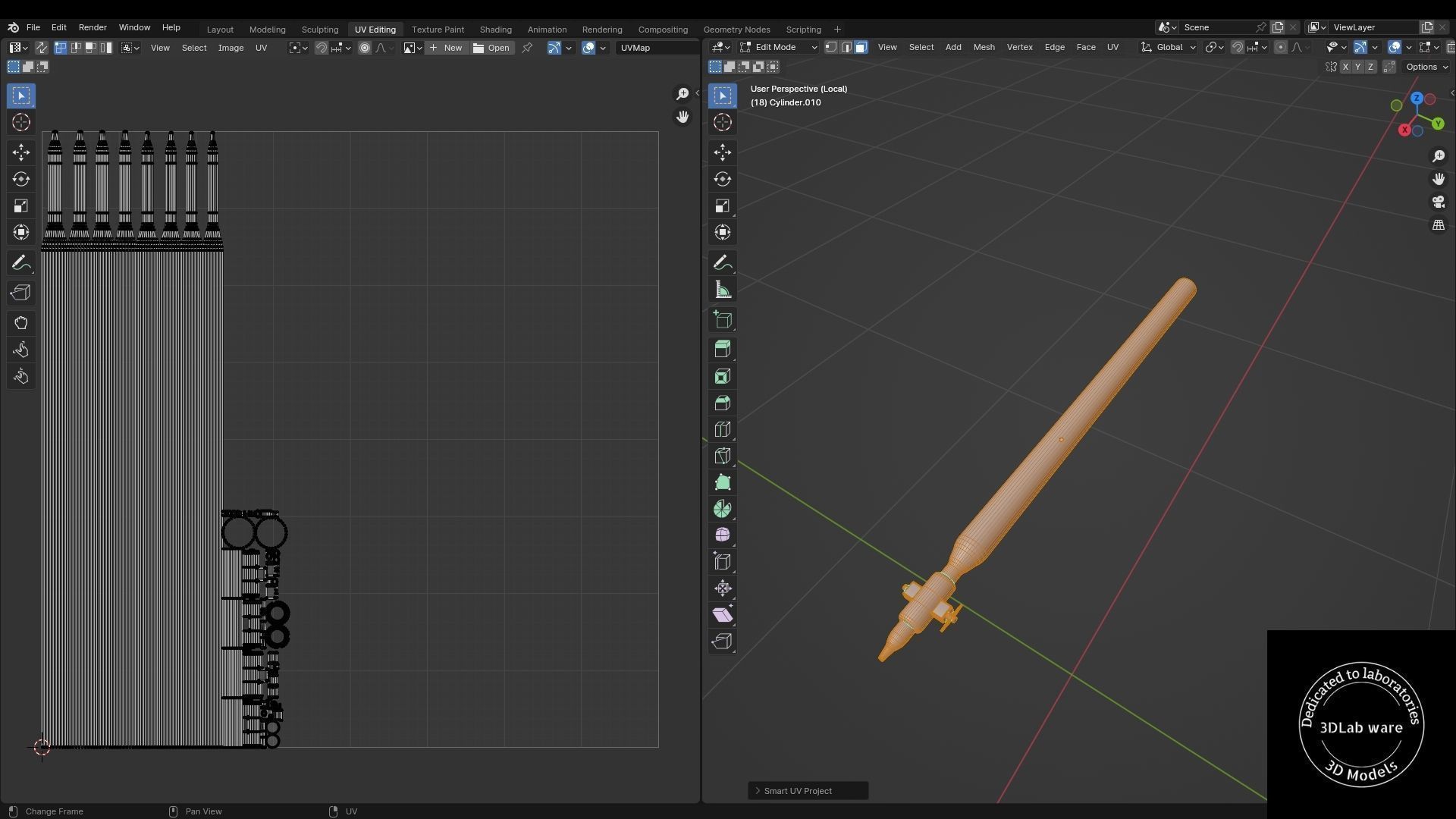 3D Laboratory Equipment Pack free 3D model | CGTrader