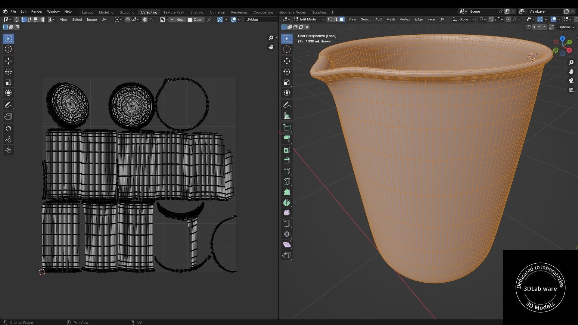 3D Laboratory Equipment Pack free 3D model | CGTrader