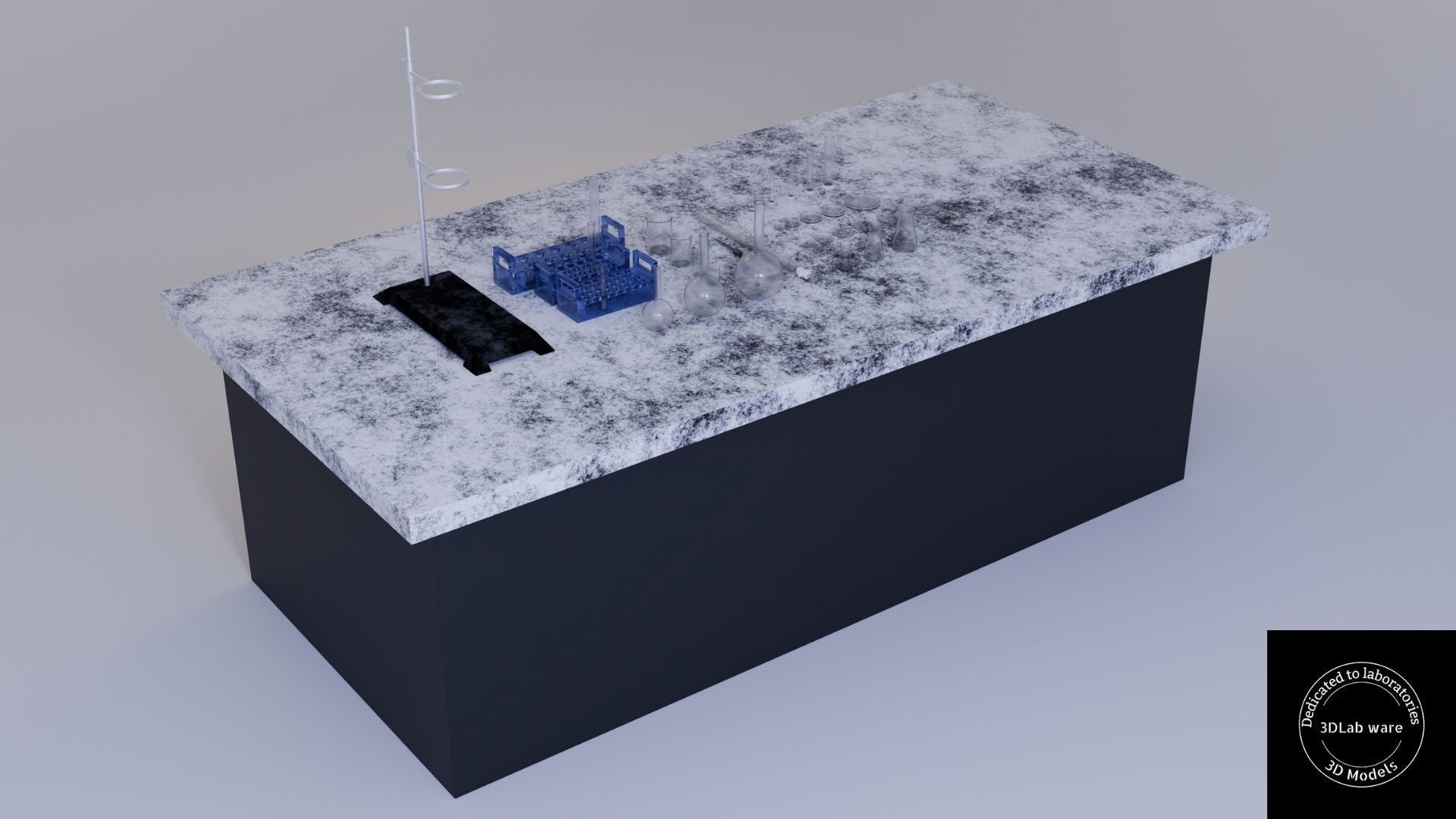 3D Laboratory Equipment Pack free 3D model | CGTrader