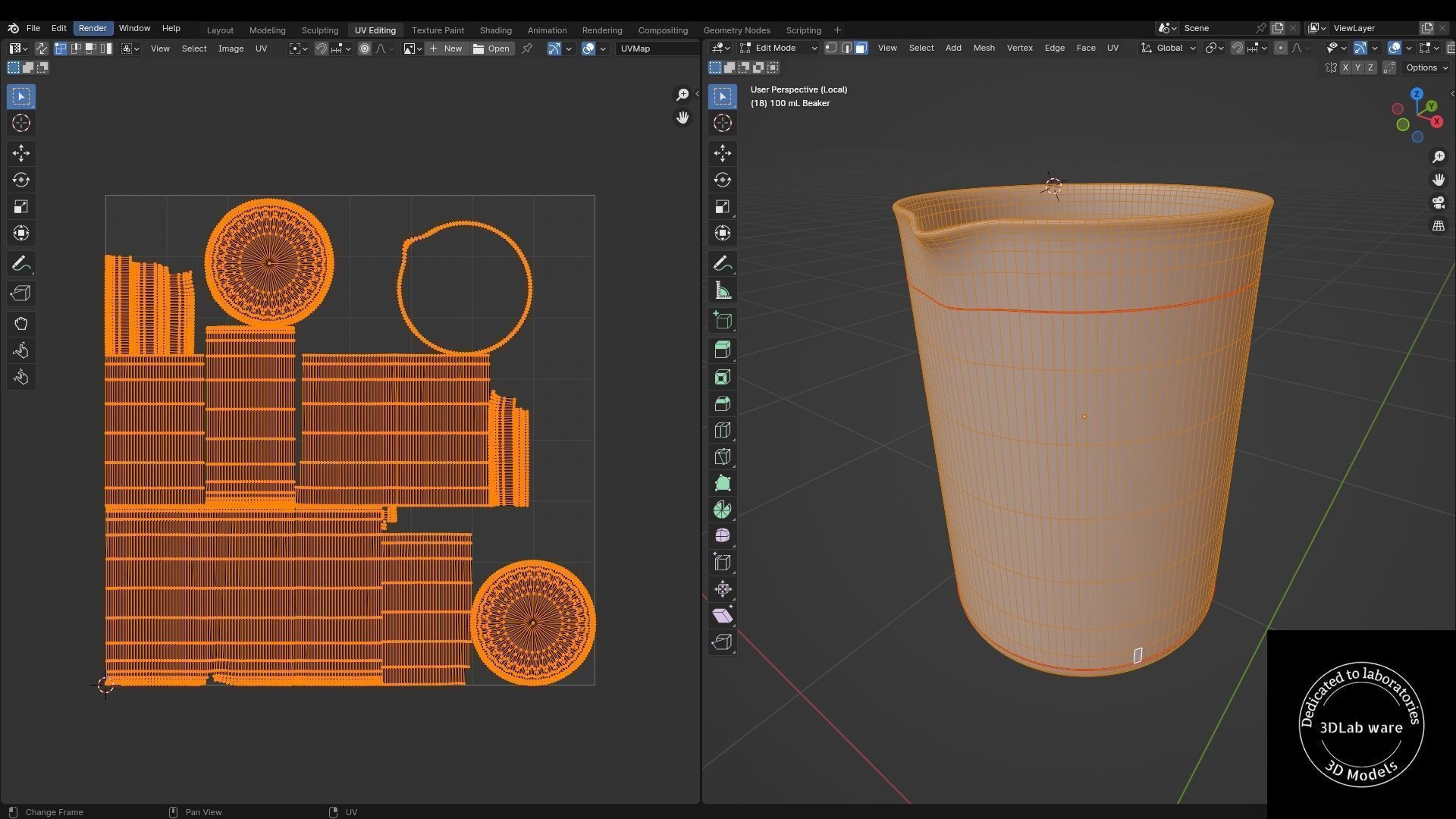 3D Laboratory Equipment Pack free 3D model | CGTrader