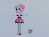 Lalaloopsy Princess Anise free 3D model rigged | CGTrader