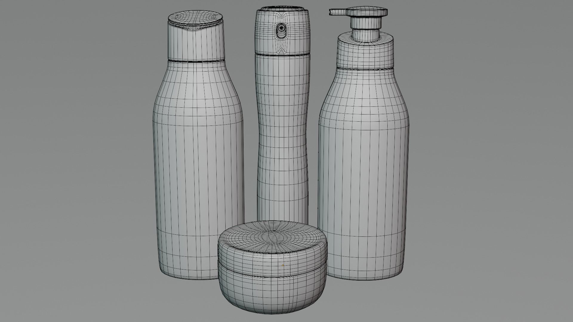 Product Cosmetics kit free 3D model | CGTrader