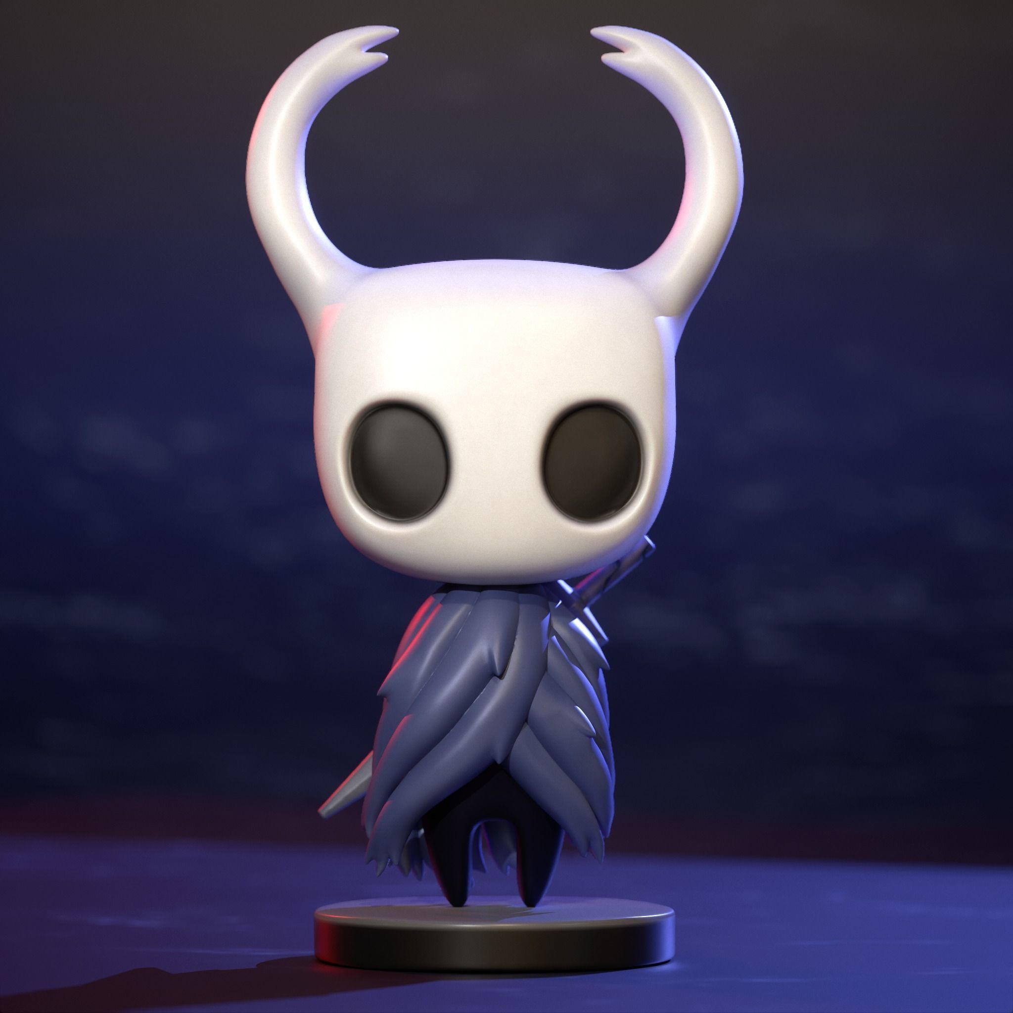 Hollow Knight - The Knight 3D model 3D printable | CGTrader