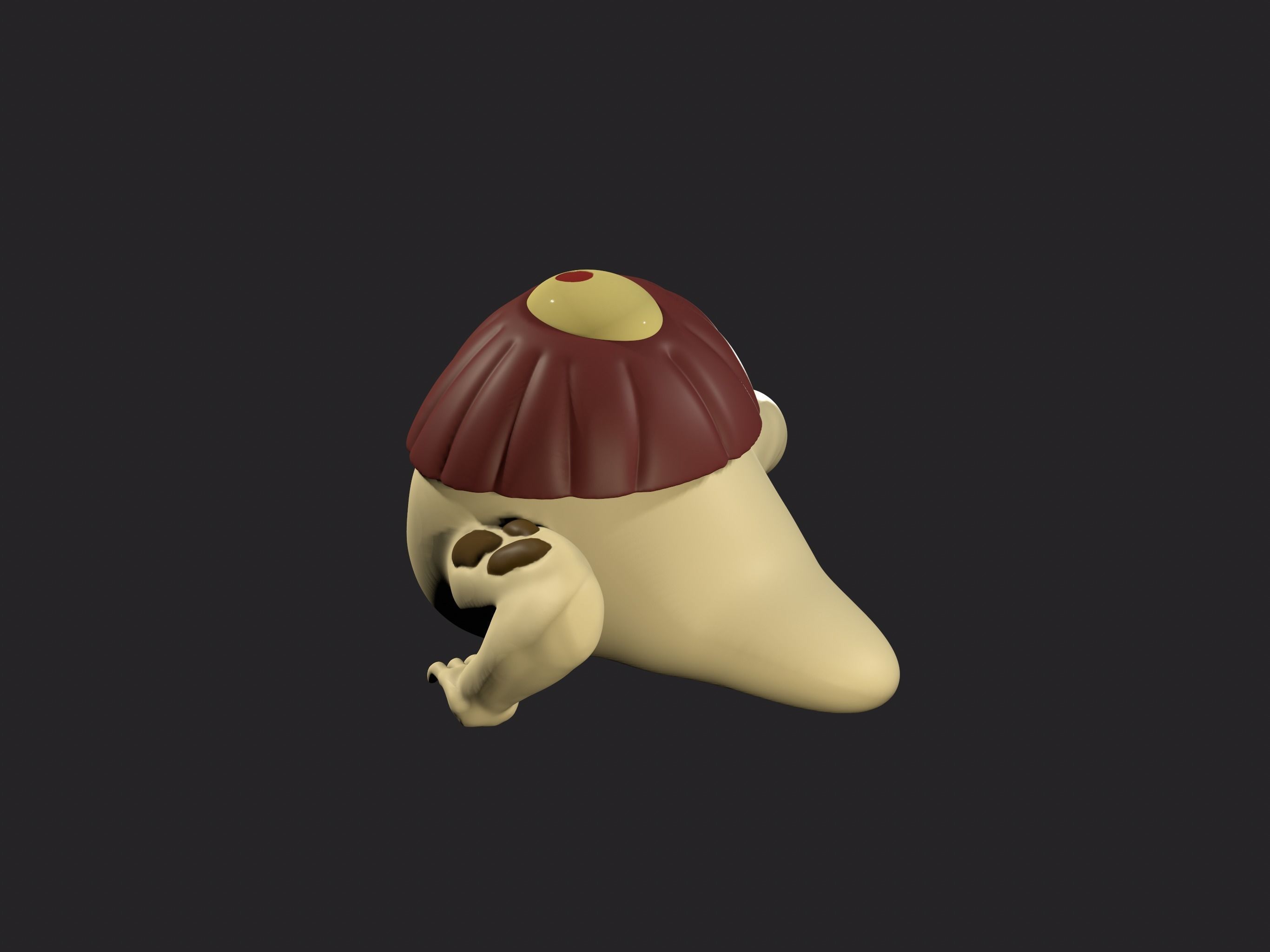 Jujutsu Kaisen Geto Suguru Mushroom Eye Curse 3D model | CGTrader