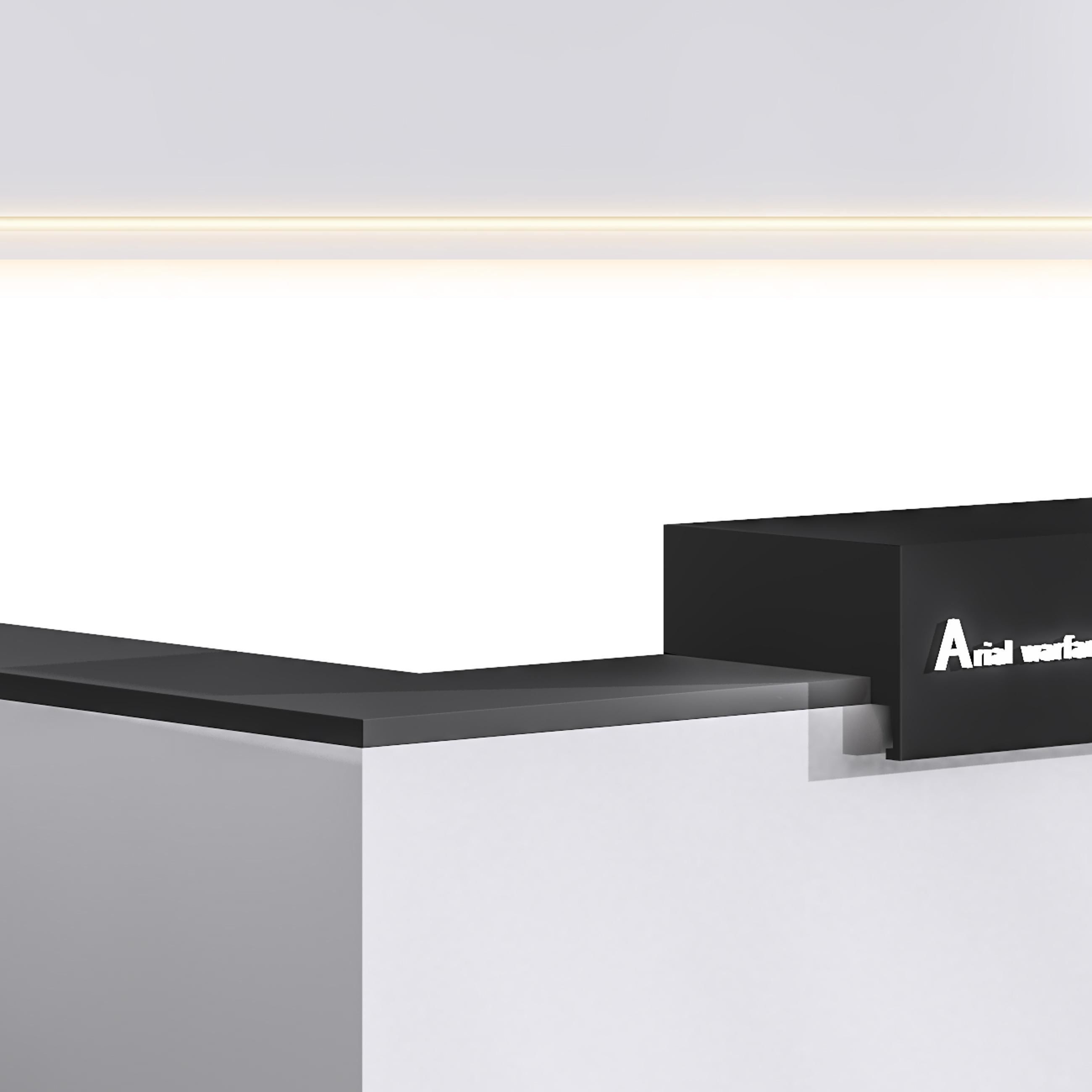 reception Modern front desk 3D model | CGTrader