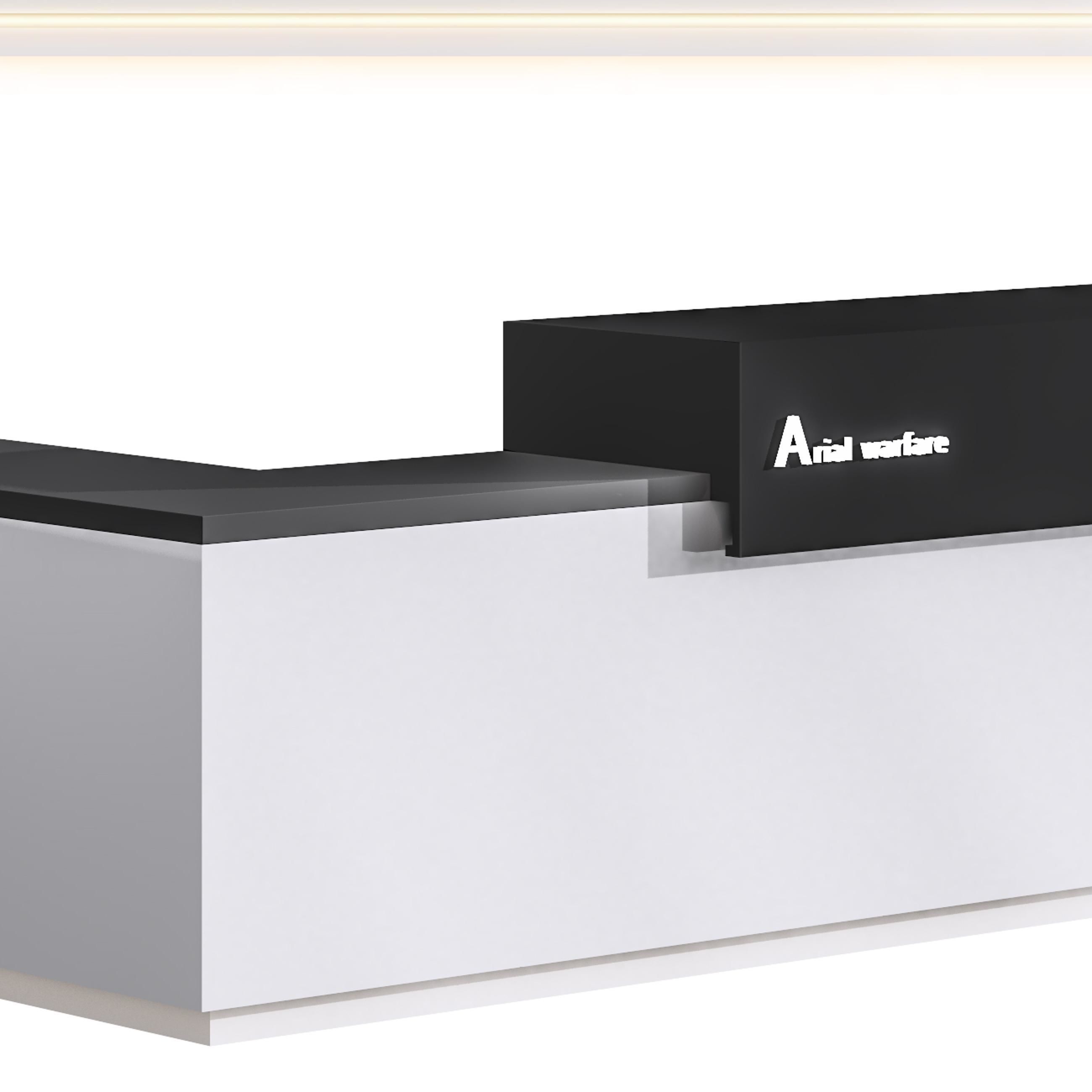 reception Modern front desk 3D model | CGTrader