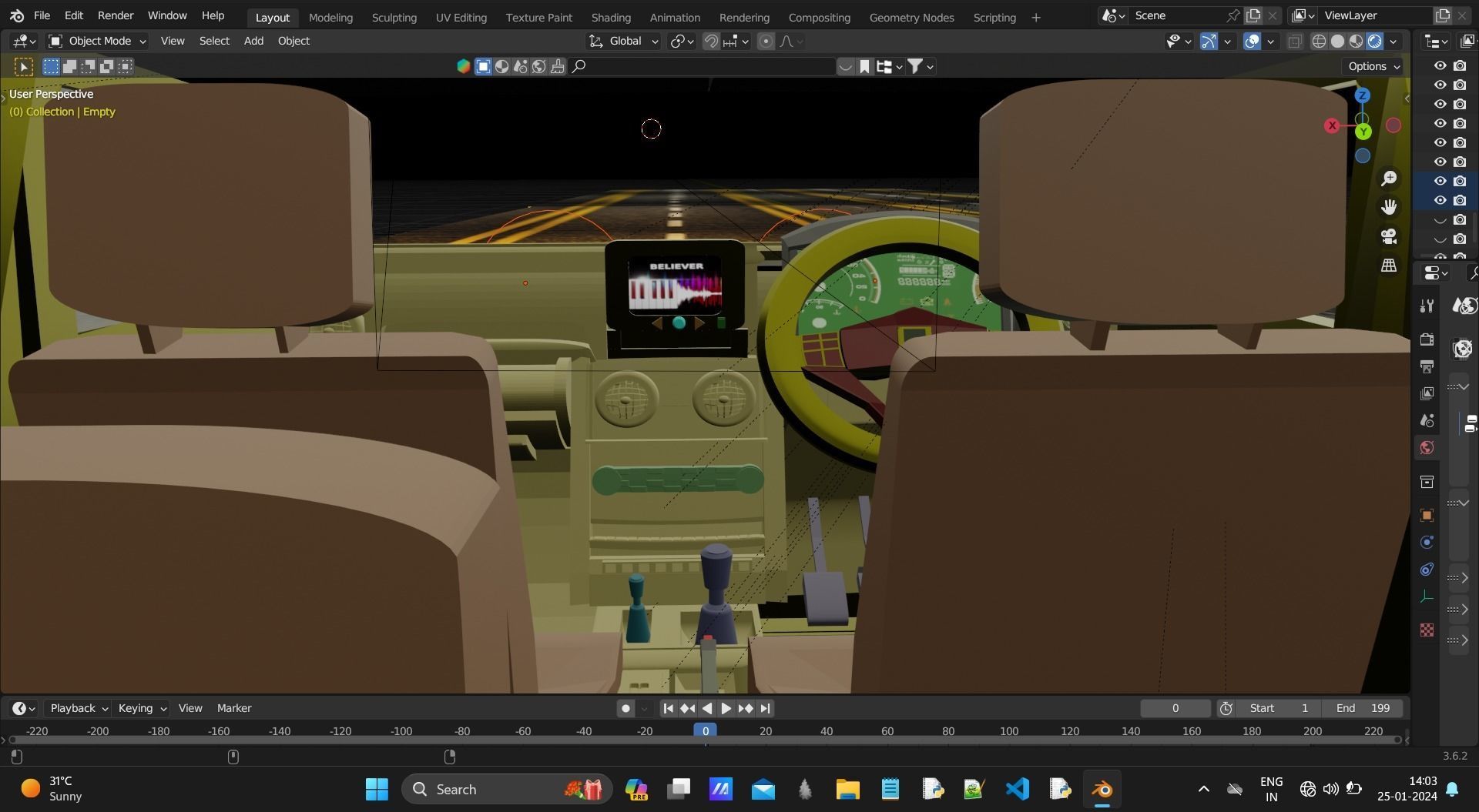 THAR MODEL 3D model animated | CGTrader