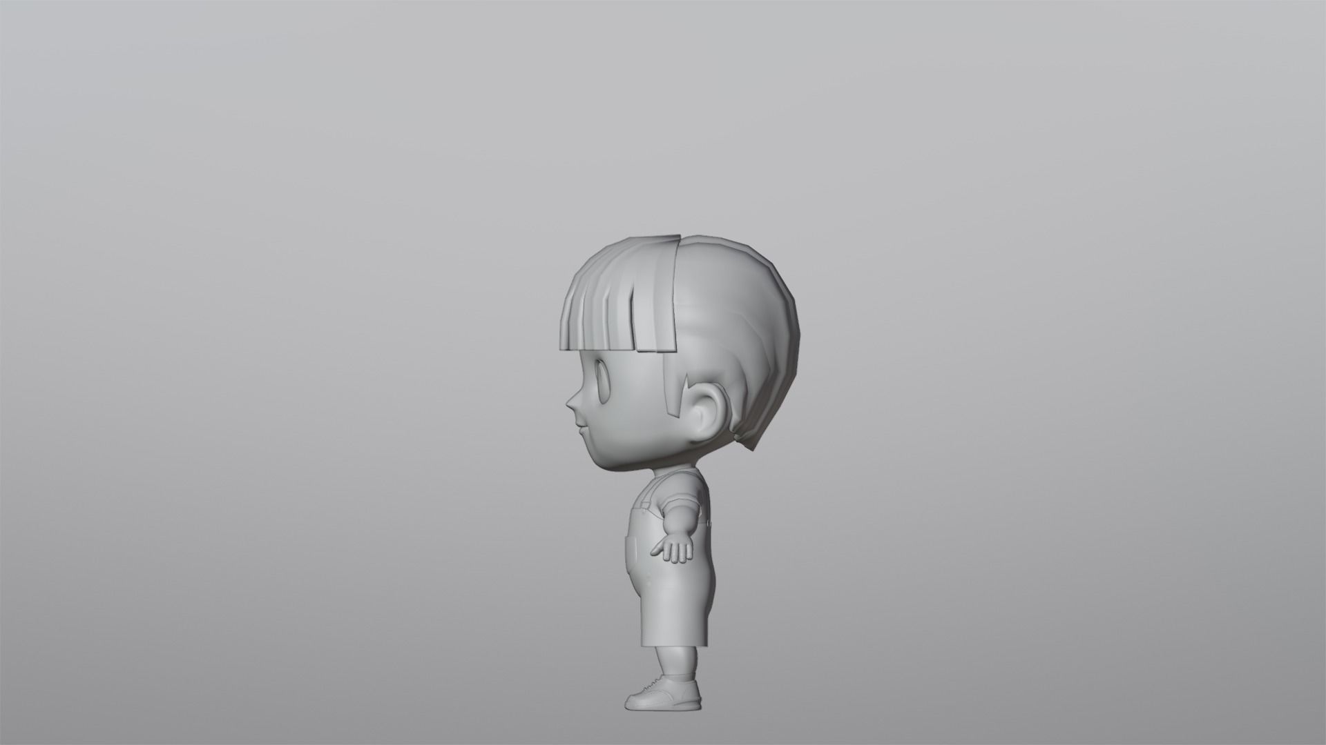3D model Jack Cartoon Baby Character VR / AR / low-poly | CGTrader