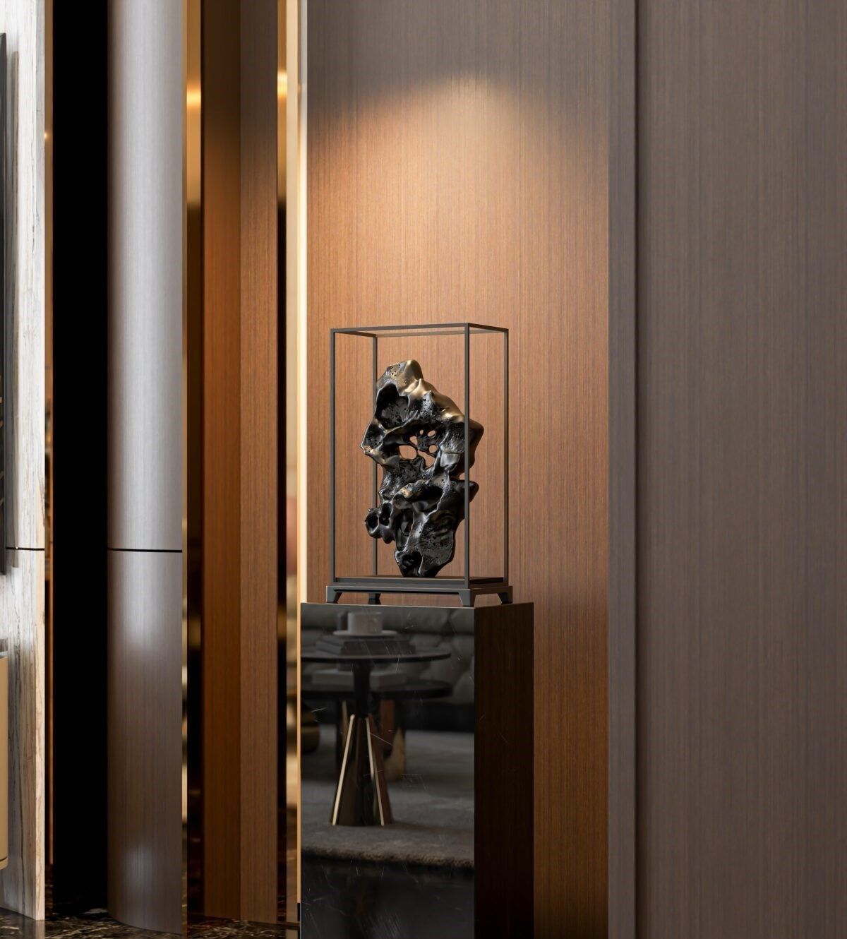 Luxury Apartment level one interior design 3D model | CGTrader