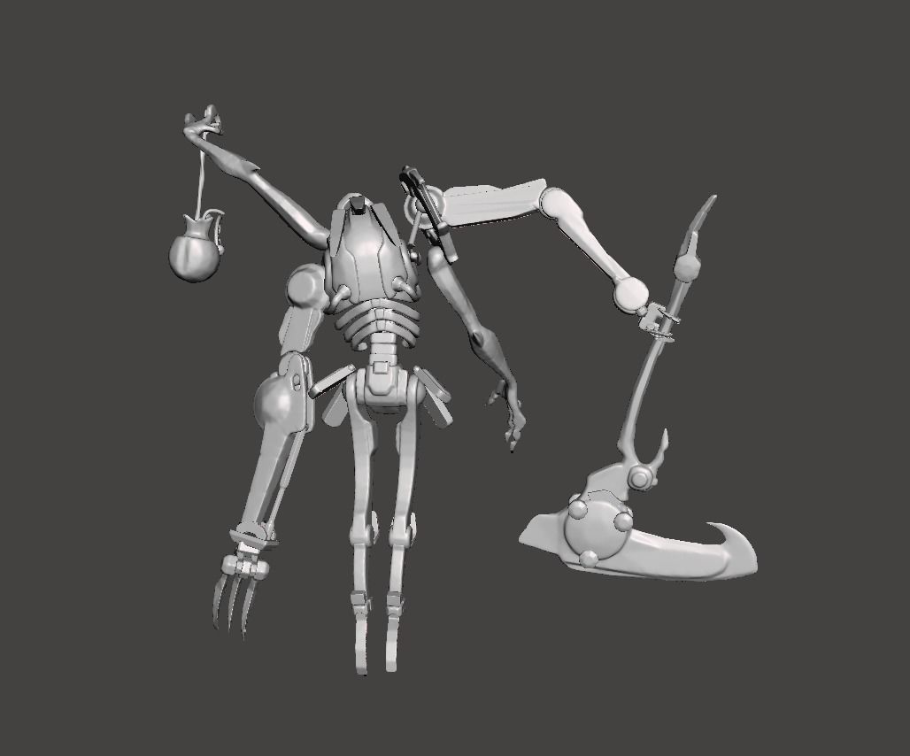 PRAETORIAN FIDDLESTICKS 3D MODEL 3D model 3D printable | CGTrader