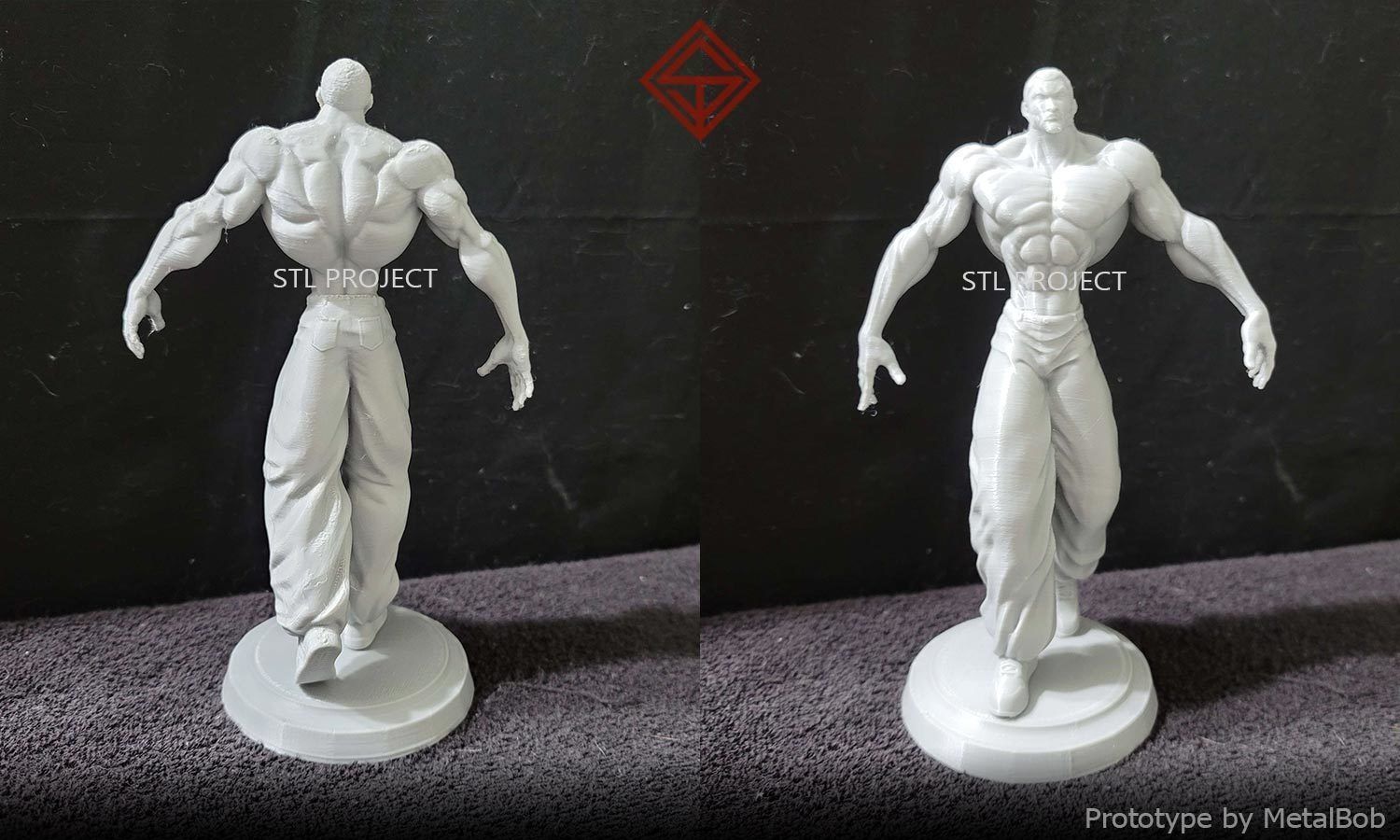 Jack Hanma 3D model 3D printable | CGTrader