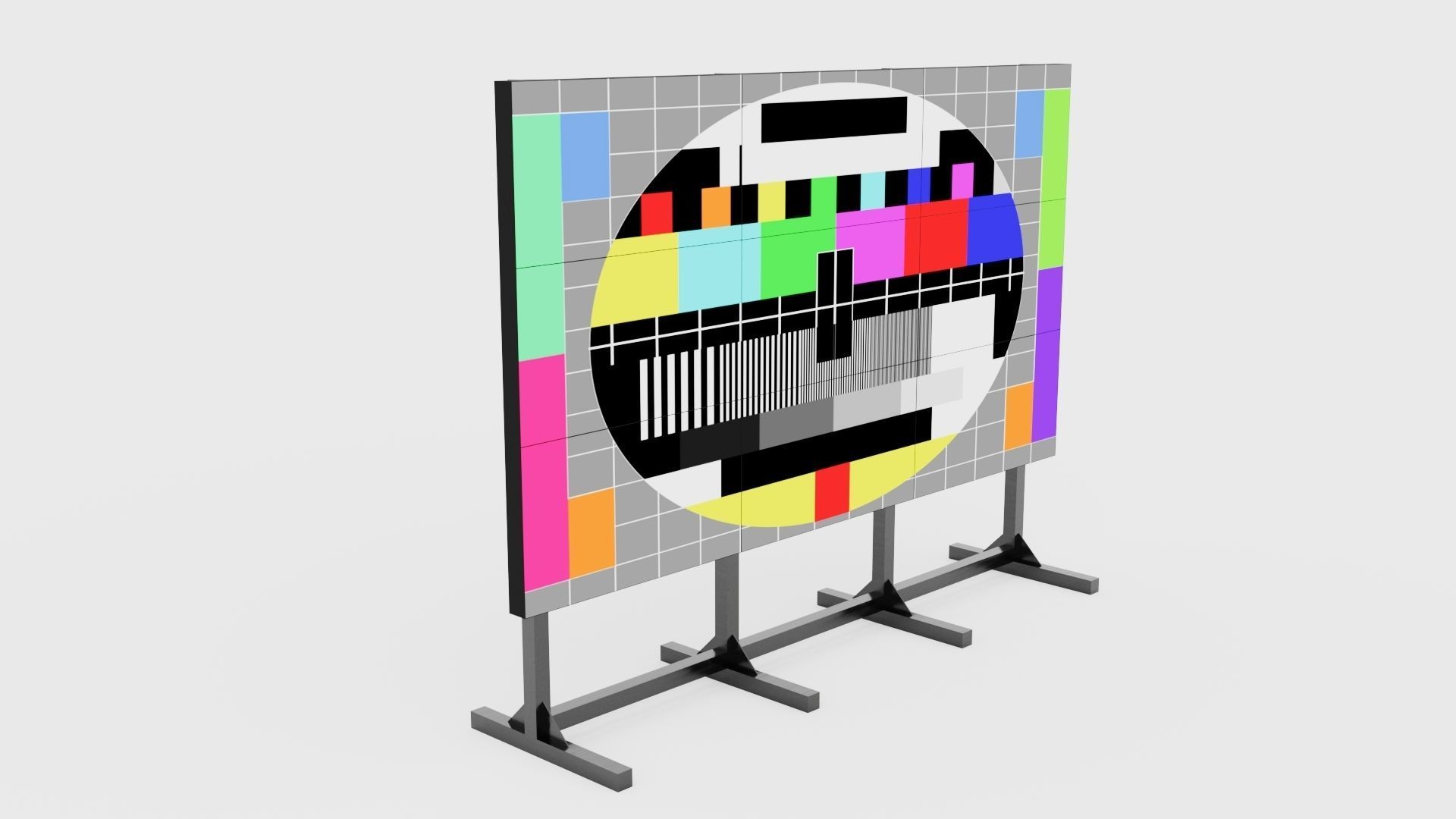 3D model Video Wall Screen VR / AR / low-poly | CGTrader