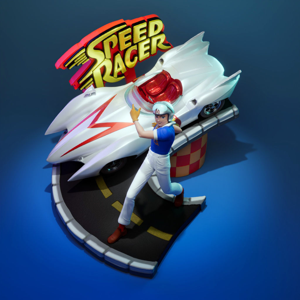 Speed Racer 3D model 3D printable | CGTrader