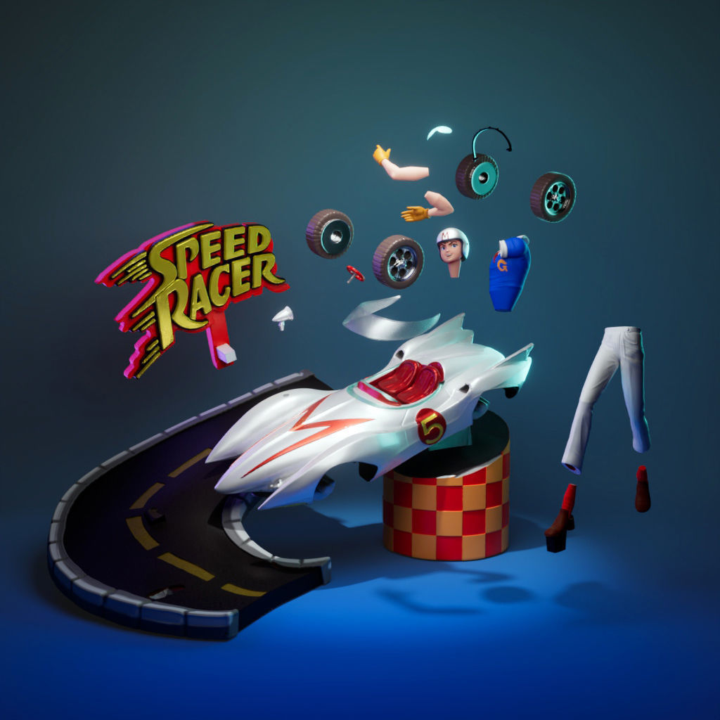 Speed Racer 3D model 3D printable | CGTrader