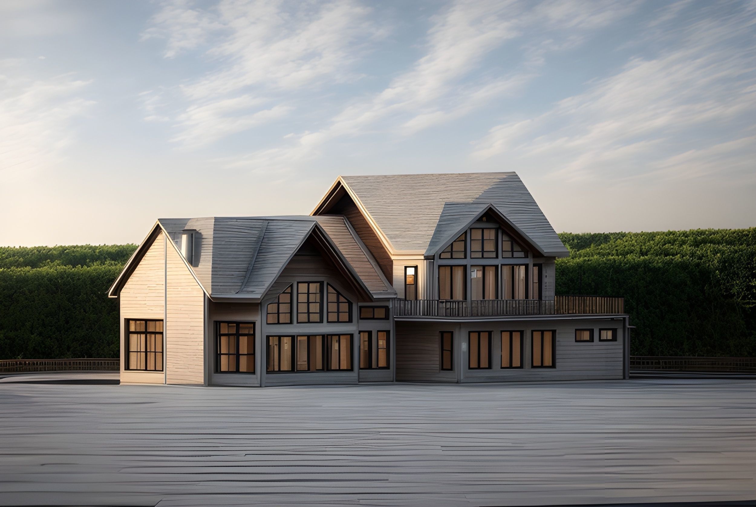 Revit Model wood House 3D model | CGTrader