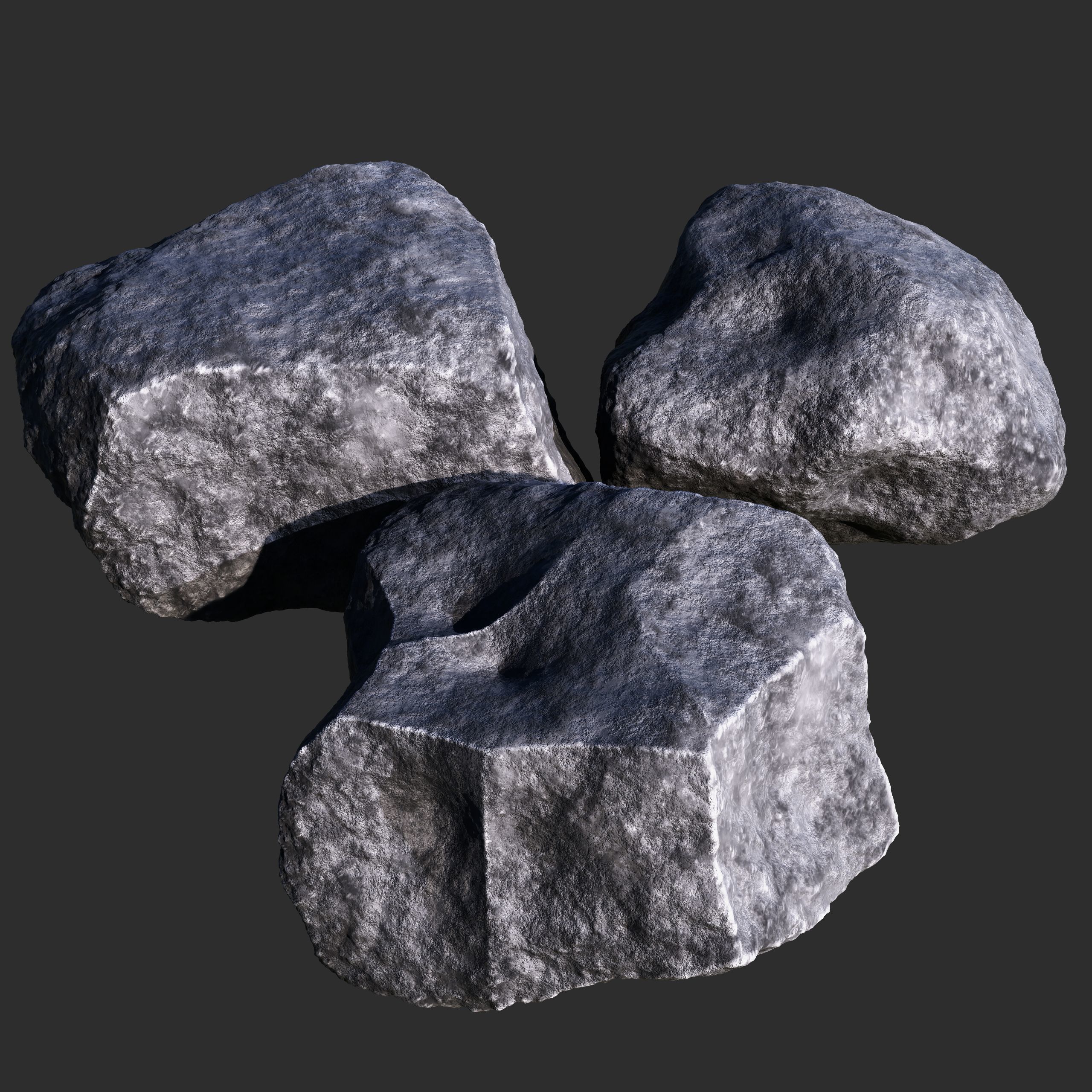 Rock Generator - Geometry Nodes 3D model | CGTrader