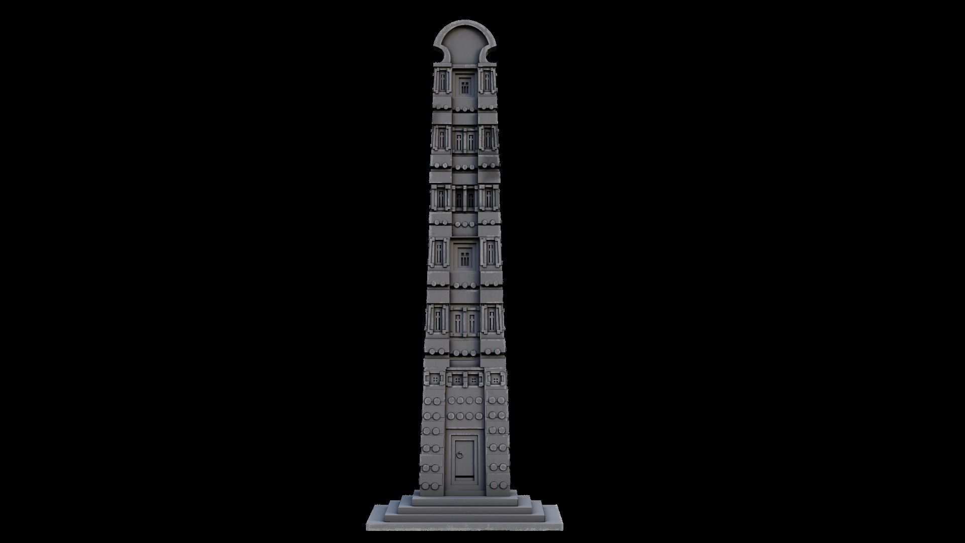 3D model Obelisk of Axum VR / AR / low-poly | CGTrader