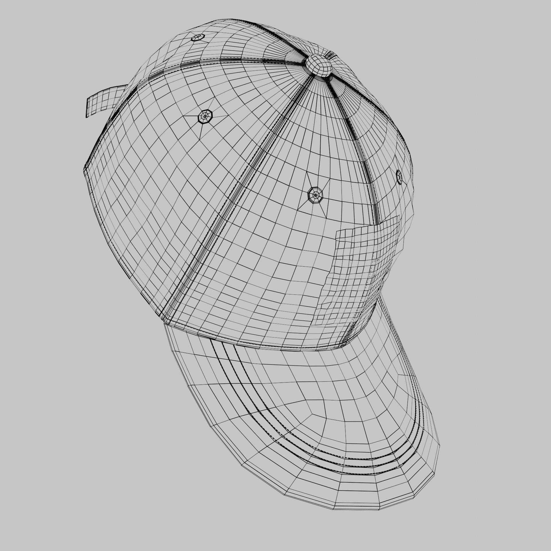 Cap Minimal 3D model | CGTrader