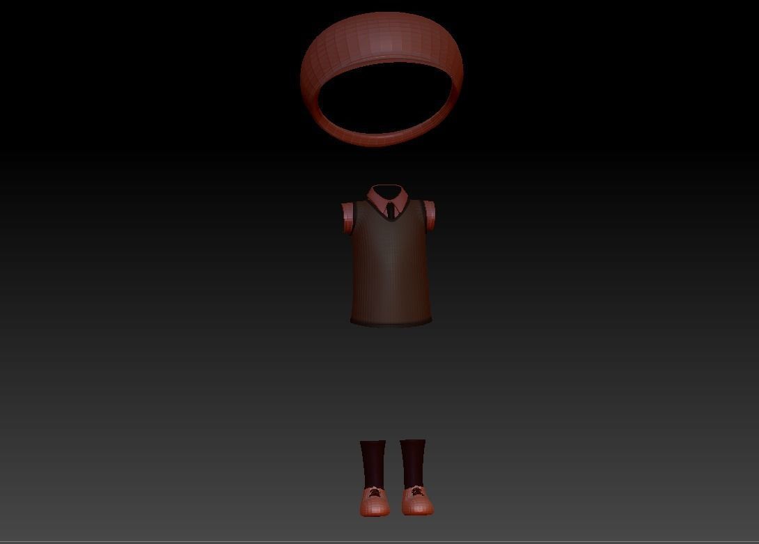 3D model Cartoon Boy - base mesh VR / AR / low-poly | CGTrader