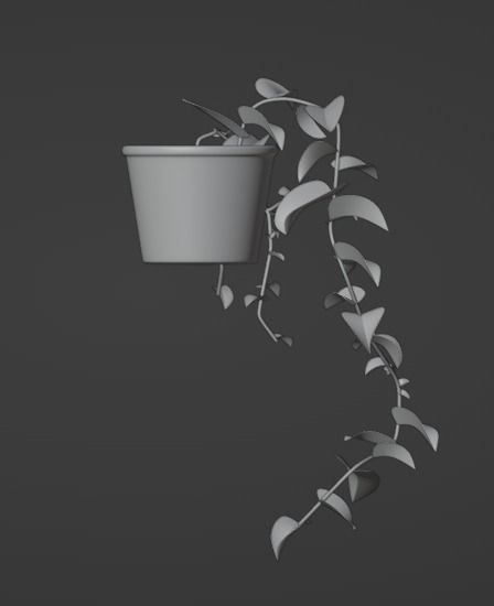 vine plant free 3D model | CGTrader