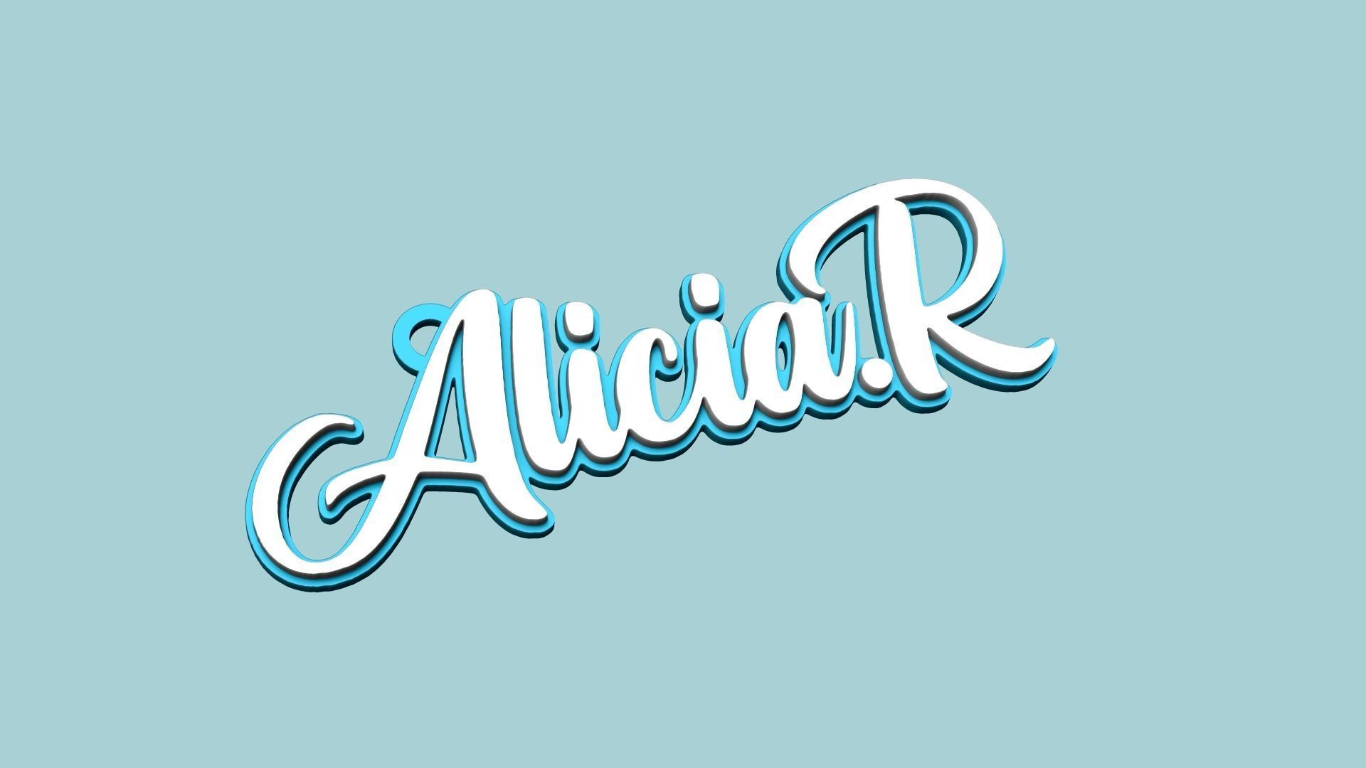 Customizable Name KeyChain STL - Read Description free 3D model 3D ...