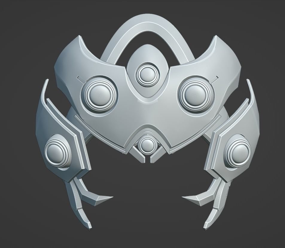 Overwatch 2 Widowmaker head pieces cosplay props 3D printable 3D model ...