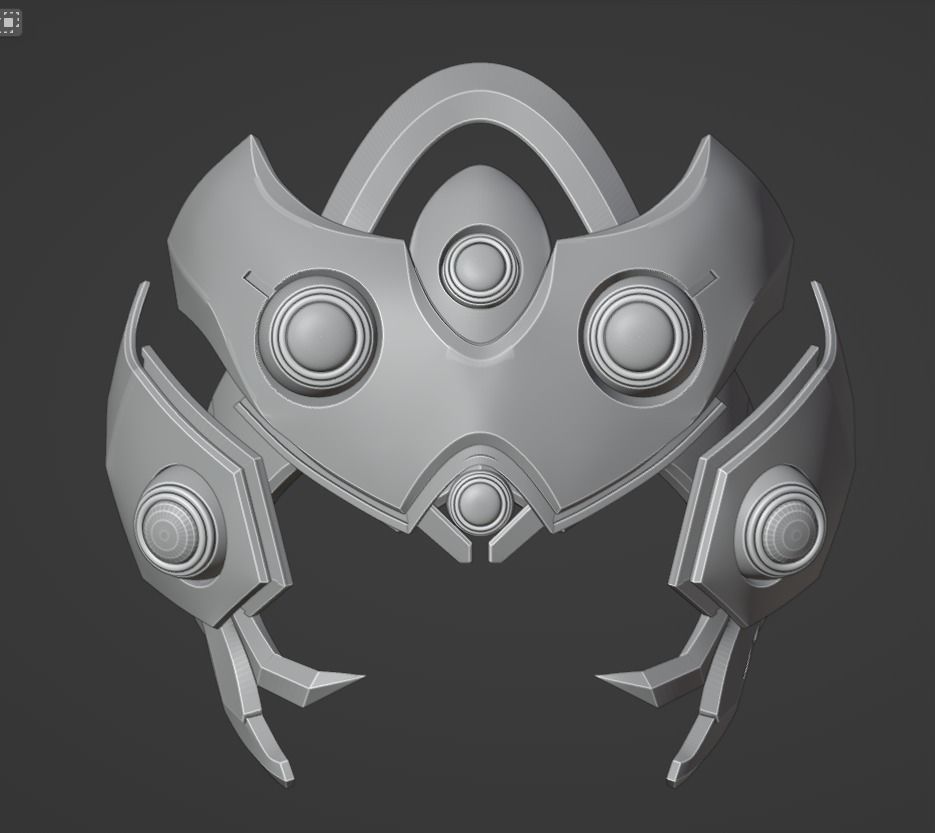Overwatch 2 Widowmaker head pieces cosplay props 3D printable 3D model ...