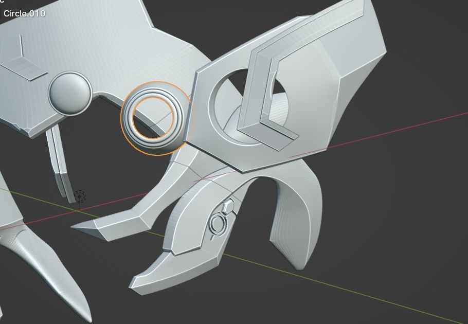 Overwatch 2 Widowmaker head pieces cosplay props 3D printable 3D model ...