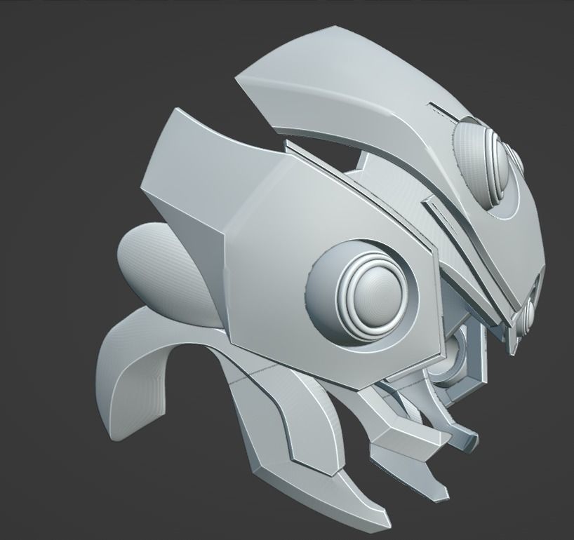 Overwatch 2 Widowmaker head pieces cosplay props 3D printable 3D model ...