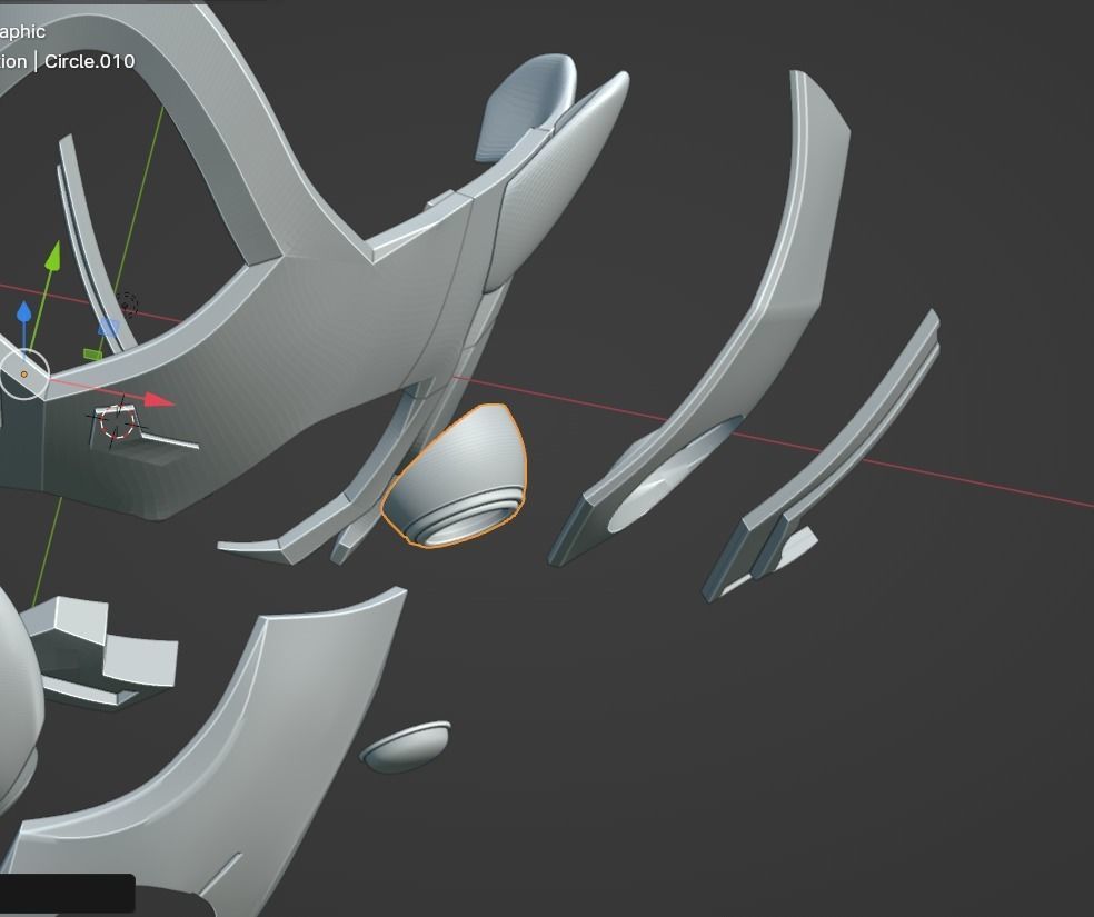 Overwatch 2 Widowmaker head pieces cosplay props 3D printable 3D model ...