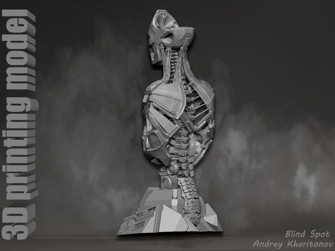 Rev-9 Terminator V2 3D model 3D printable | CGTrader