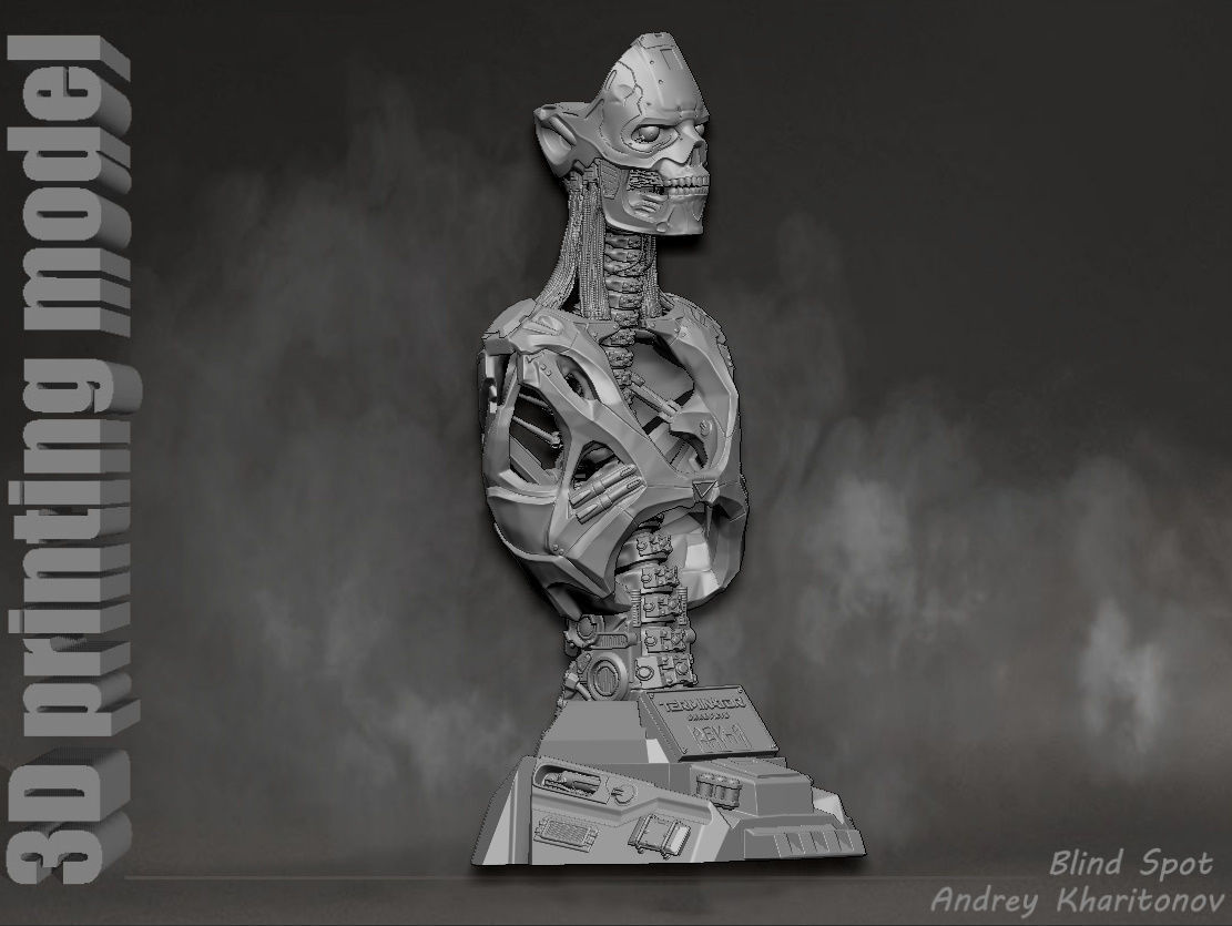 Rev-9 Terminator V2 3D model 3D printable | CGTrader
