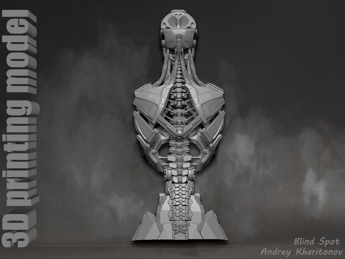 Rev-9 Terminator V2 3D model 3D printable | CGTrader