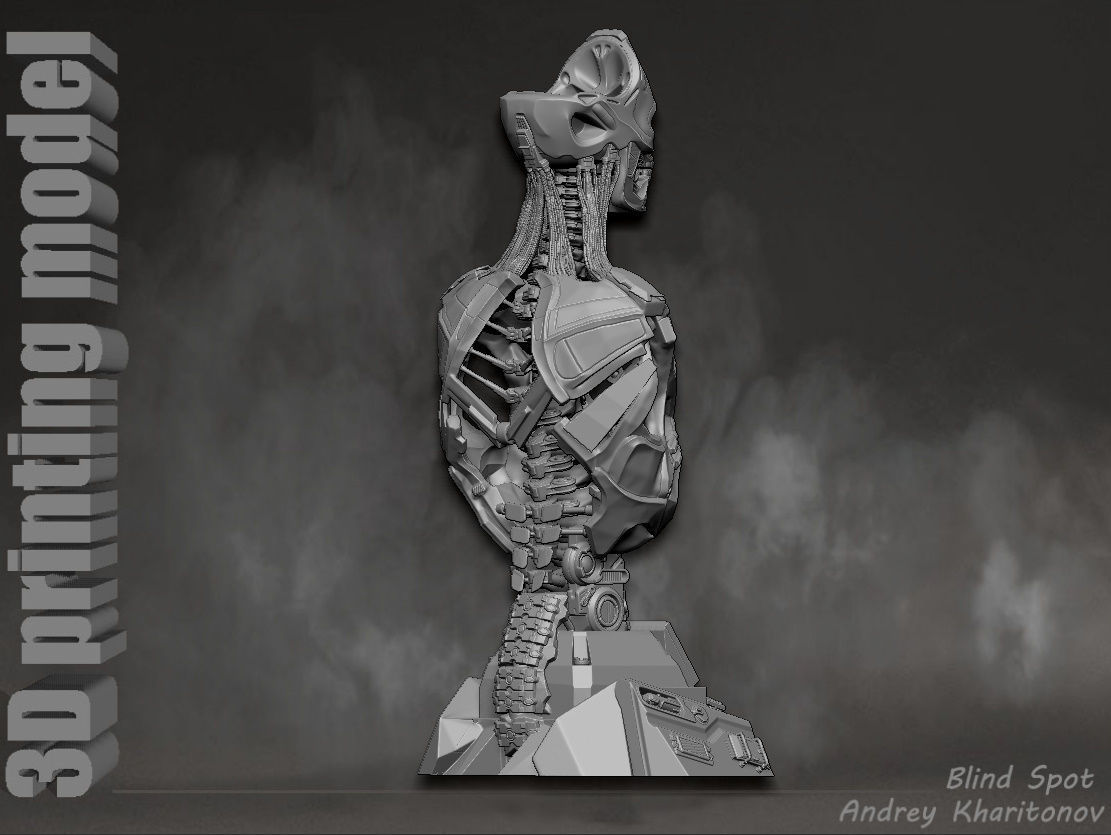Rev-9 Terminator V2 3D model 3D printable | CGTrader