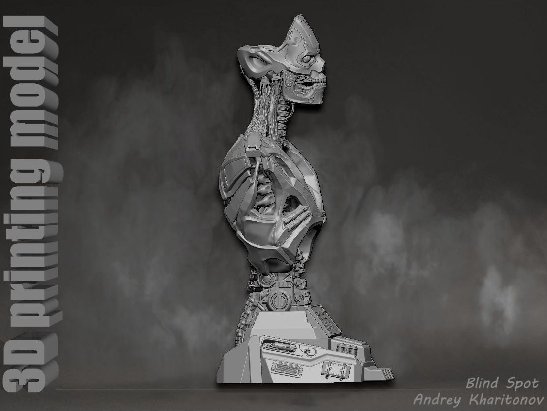 Rev-9 Terminator V2 3D model 3D printable | CGTrader