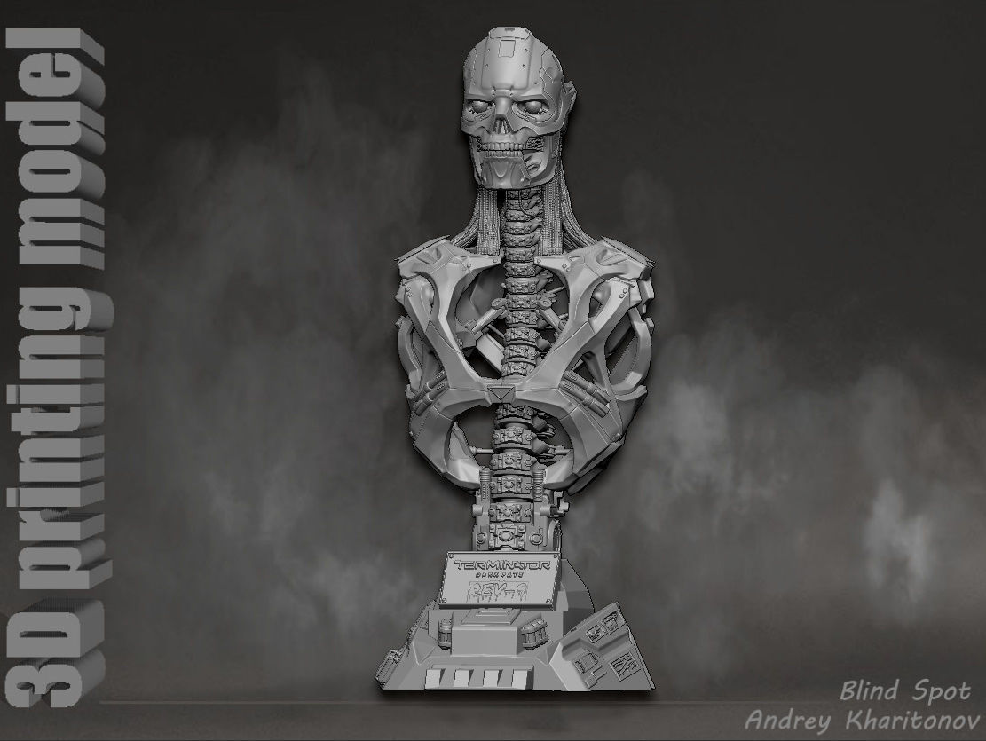 Rev-9 Terminator V2 3D model 3D printable | CGTrader