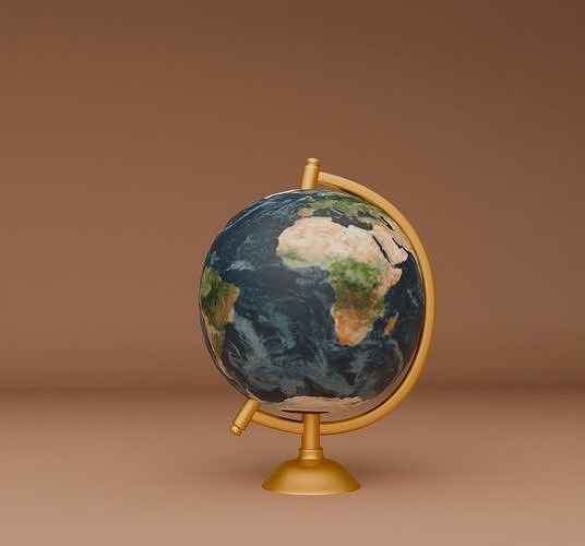 Earth Globe 3D model | CGTrader