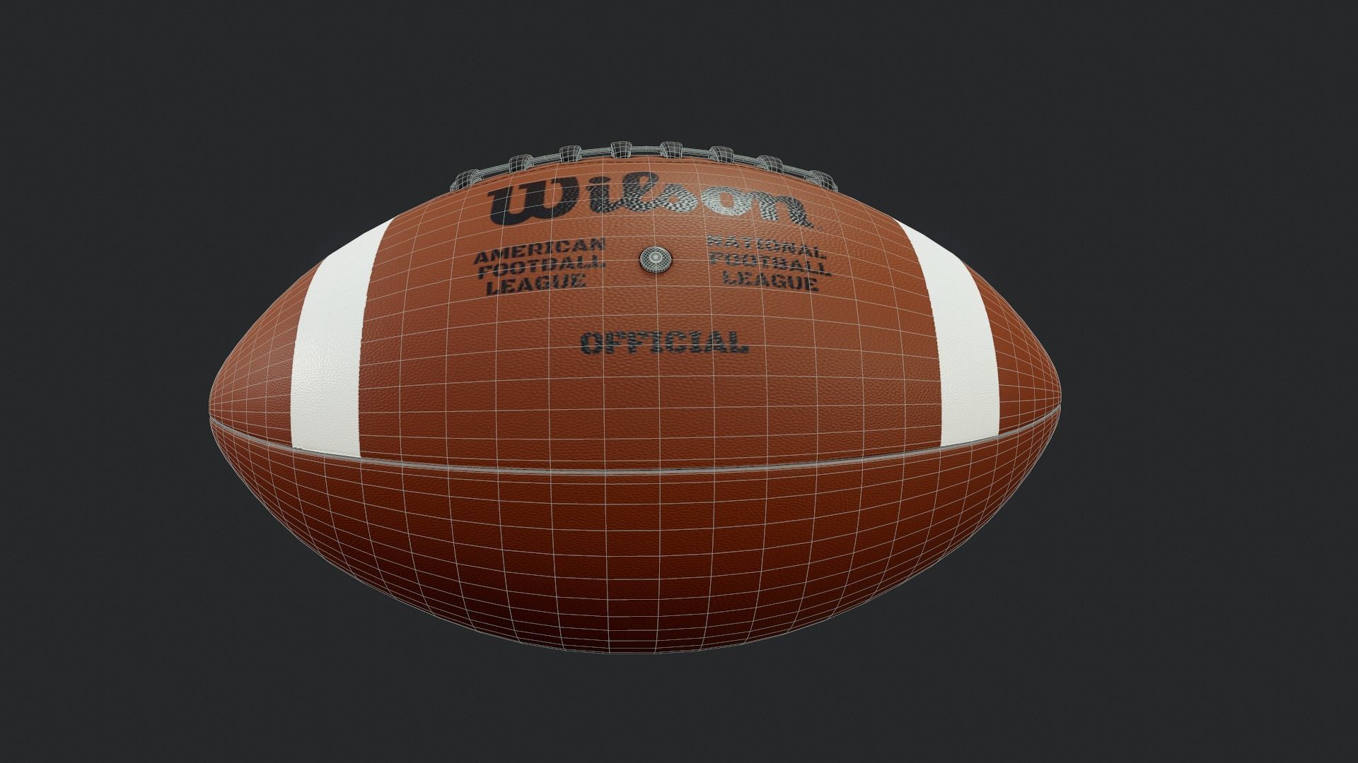 Rugby Ball - Tutorial Included 3D model | CGTrader