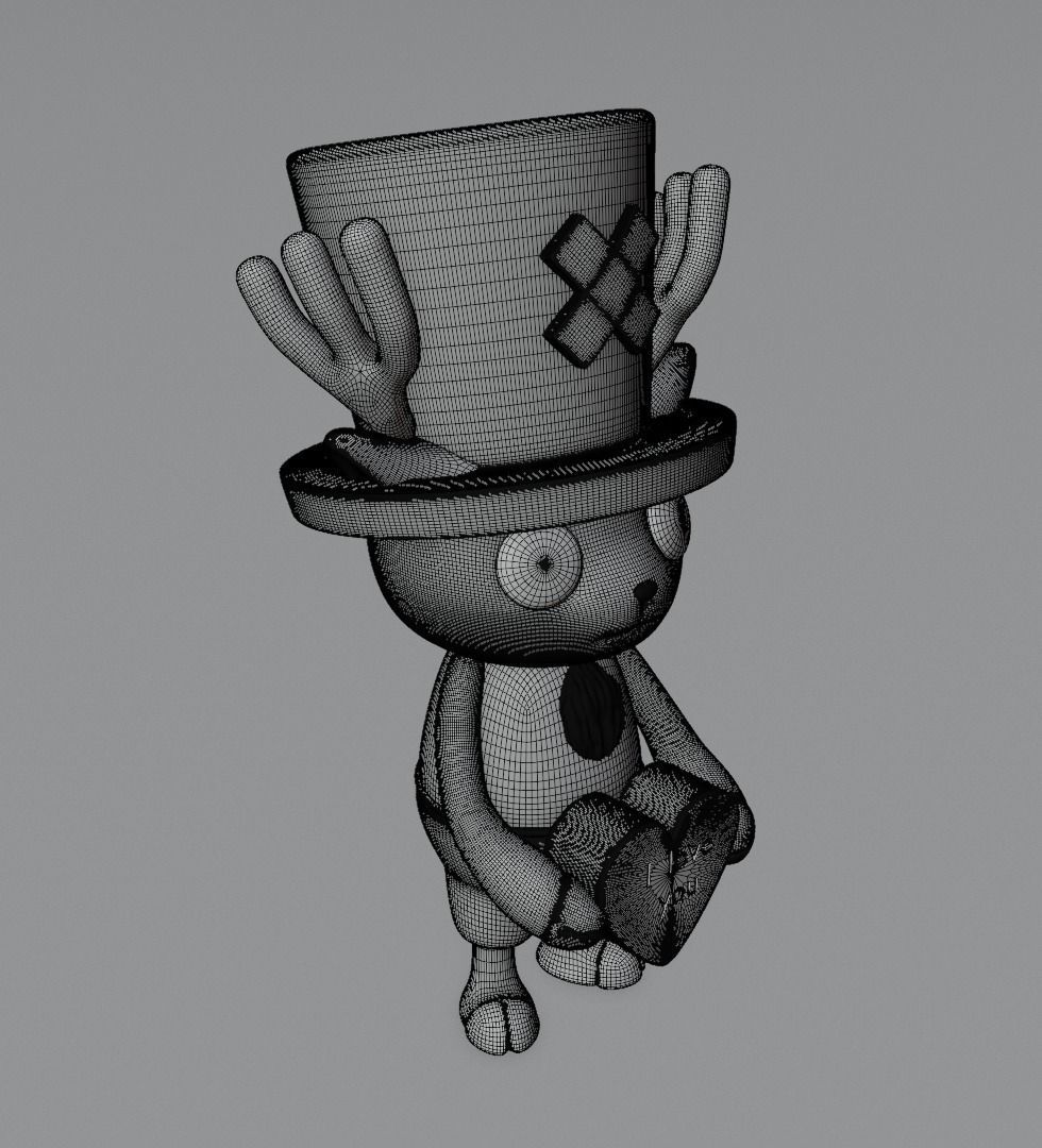 Tony Tony Chopper Valentine day 3D model for 3D print 3D model 3D ...