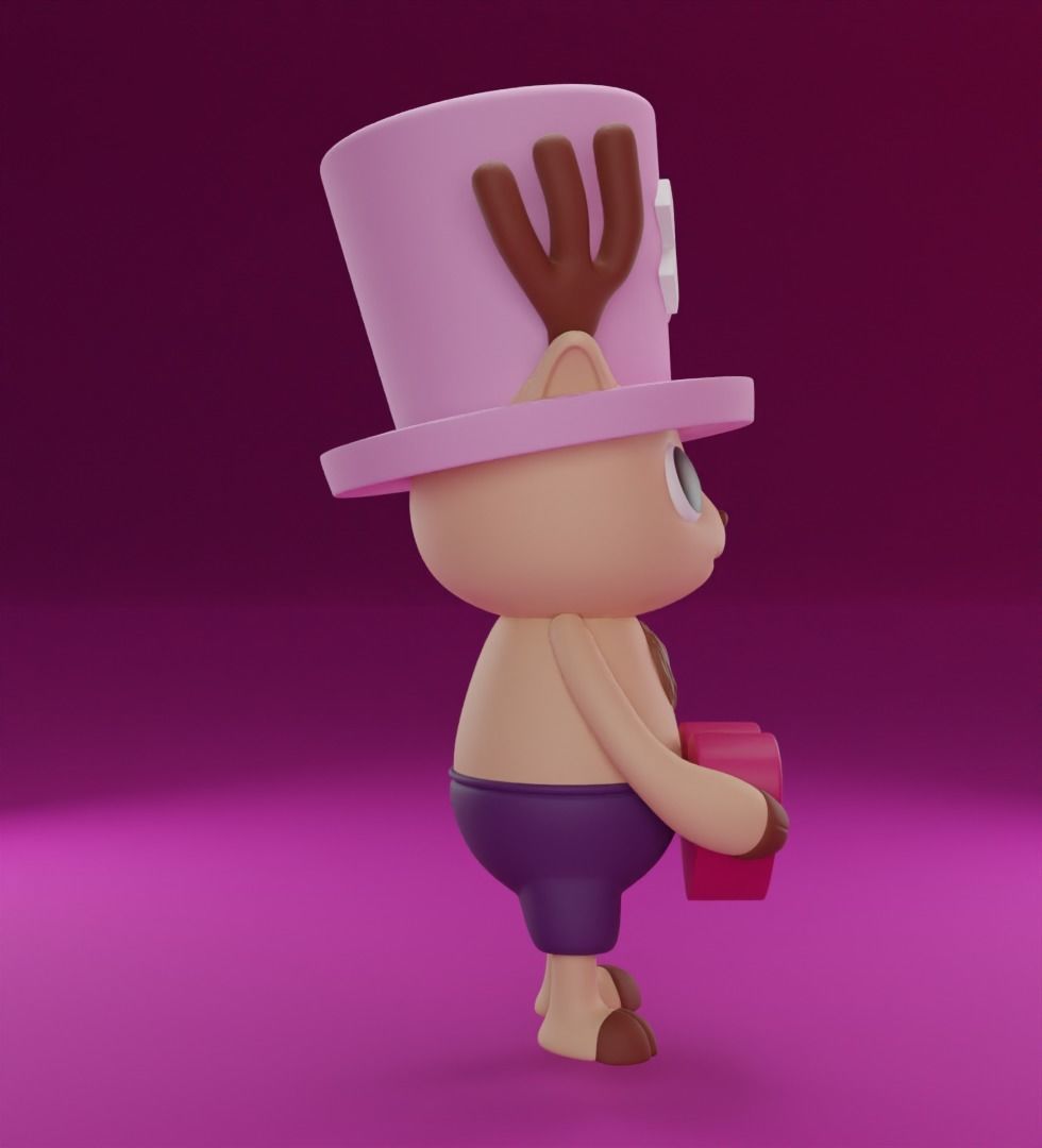 Tony Tony Chopper Valentine day 3D model for 3D print 3D model 3D ...