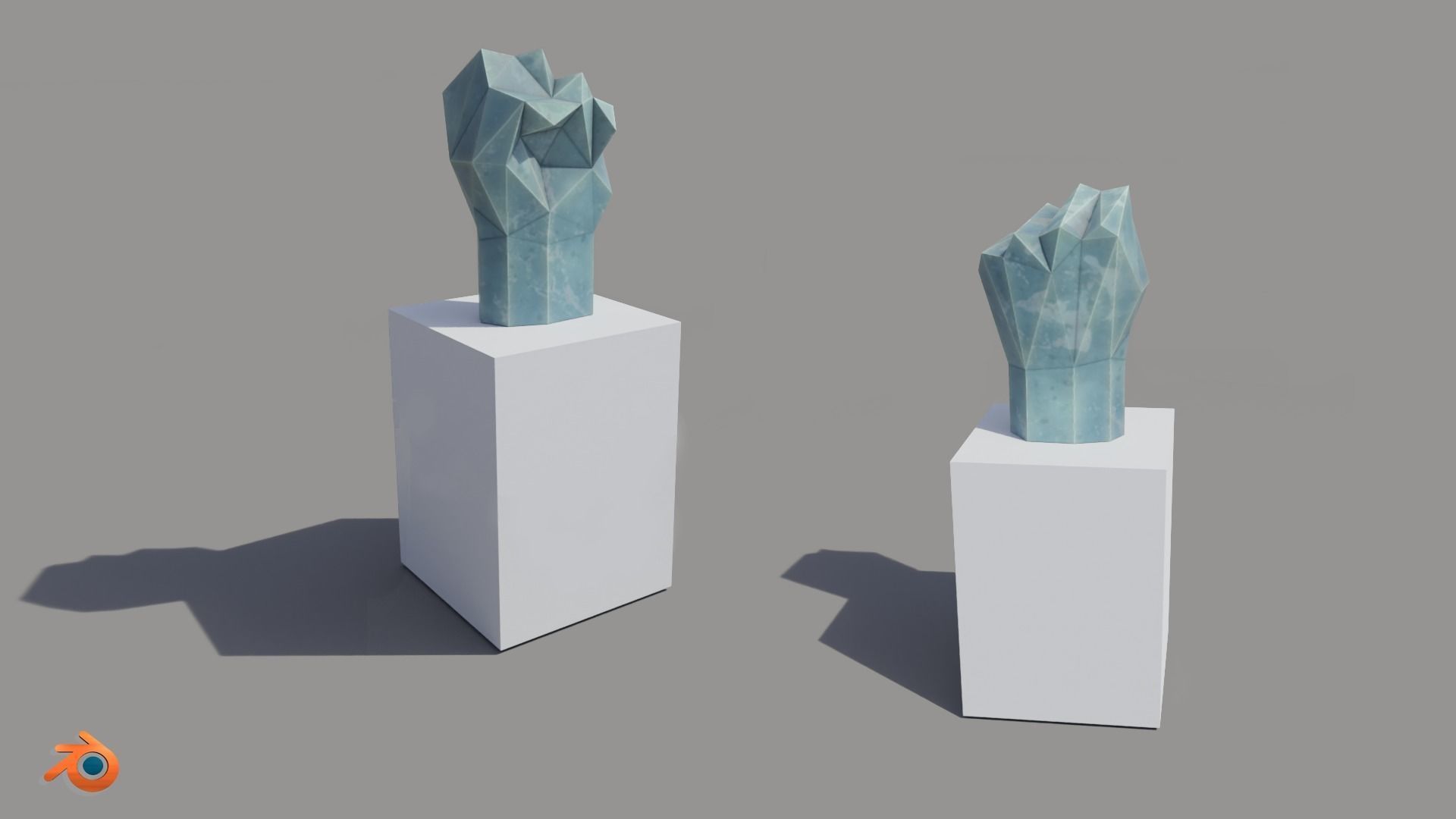 3D model Sculptures 01 Unity Asset VR / AR / low-poly | CGTrader